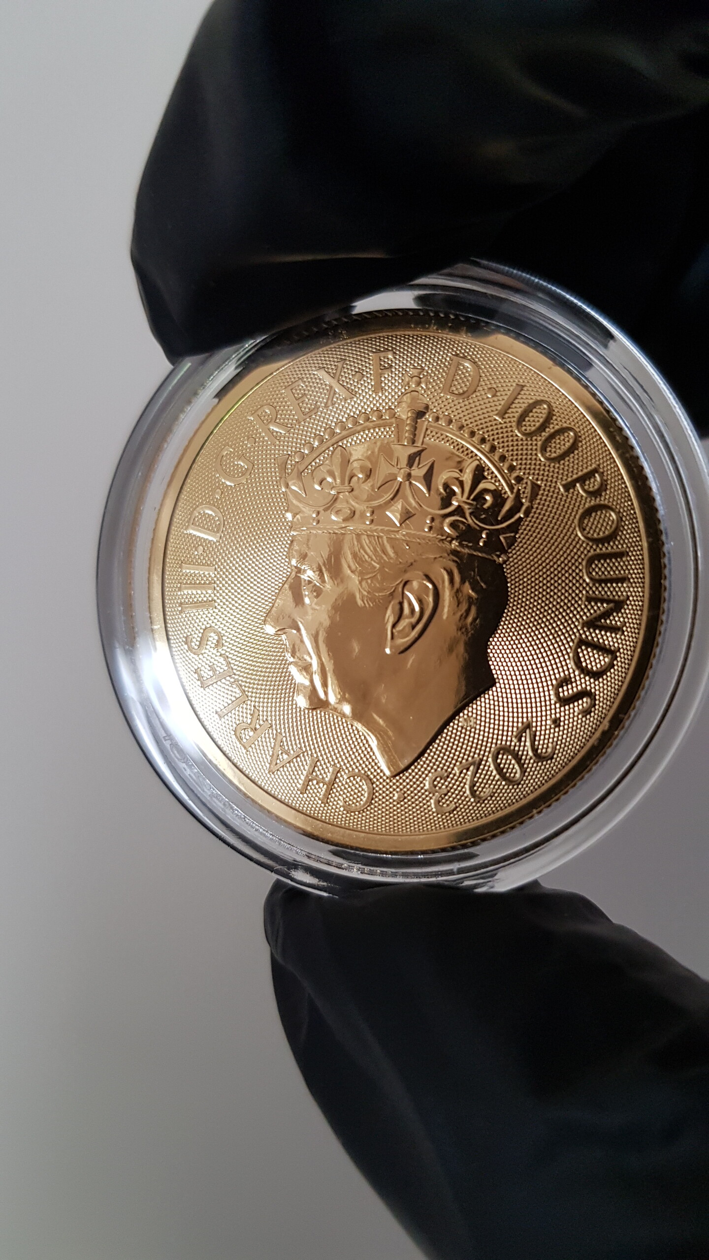 2023 KCIII 1oz Gold Cypher Coin - UK (Ungraded) - The Silver Forum