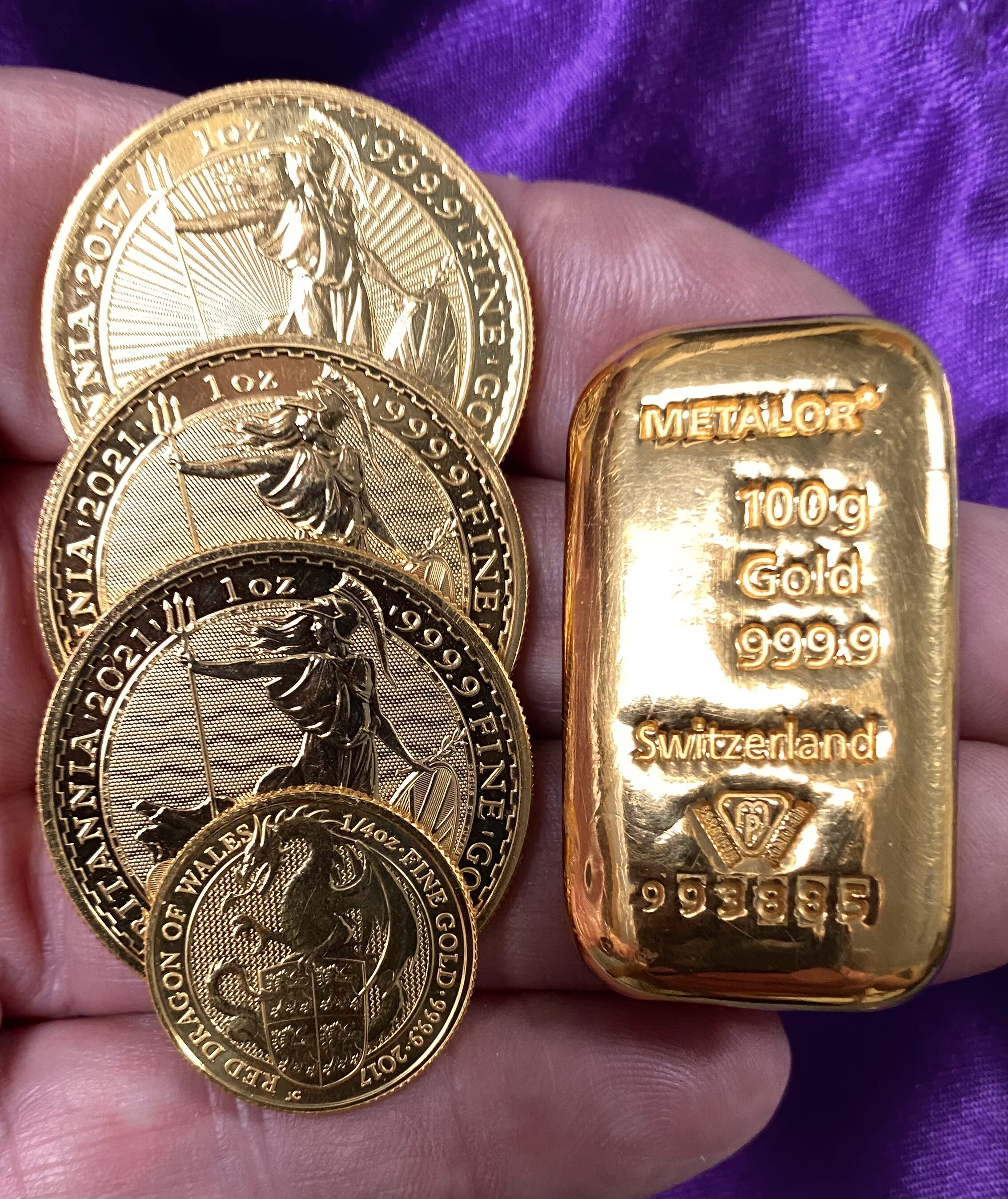 Turning Gold Britannia’s into Gold Bars… - Gold - The Silver Forum