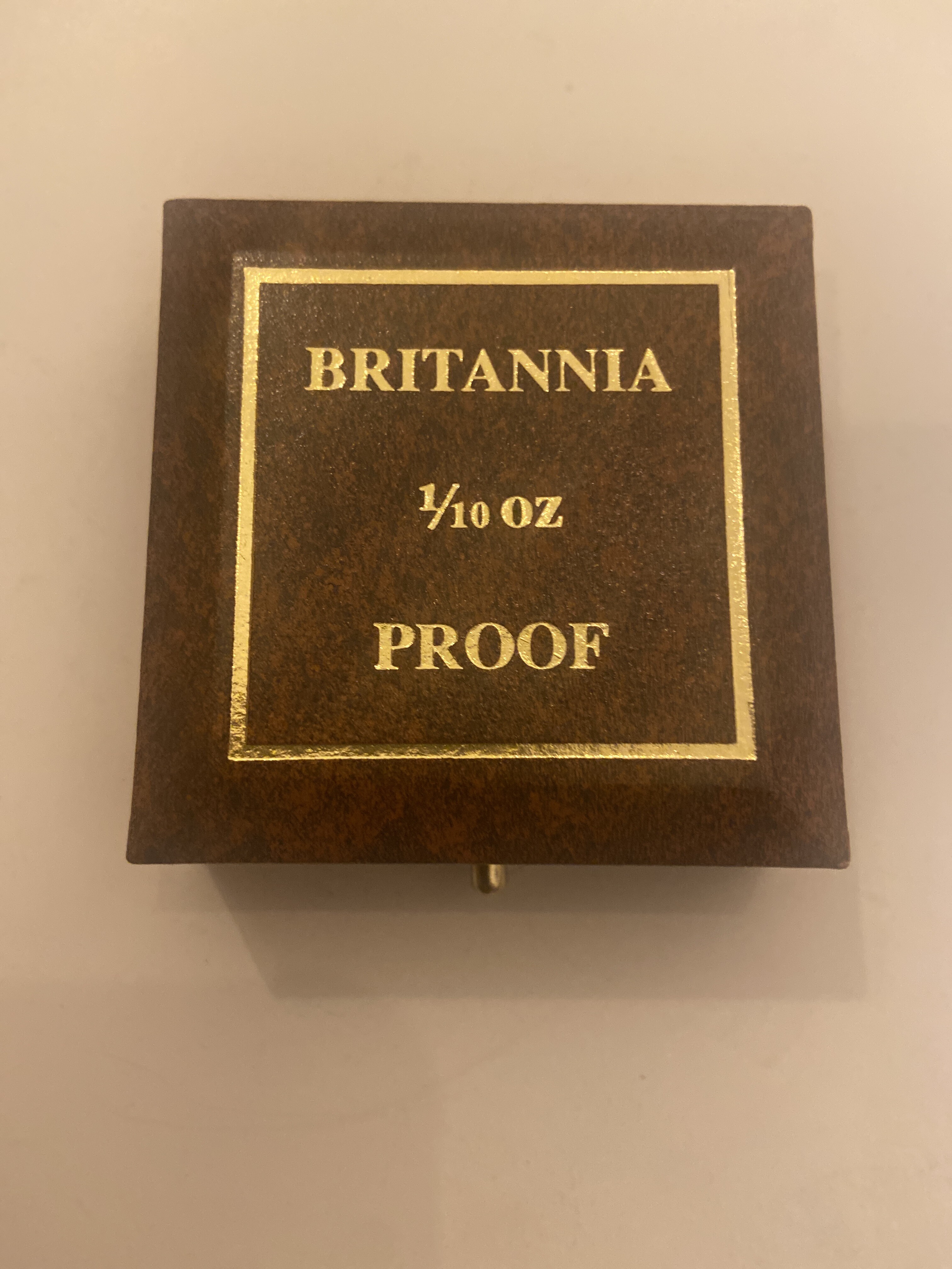 Proof Britannia Box - Coin Accessories - capsules & cases etc (All ...