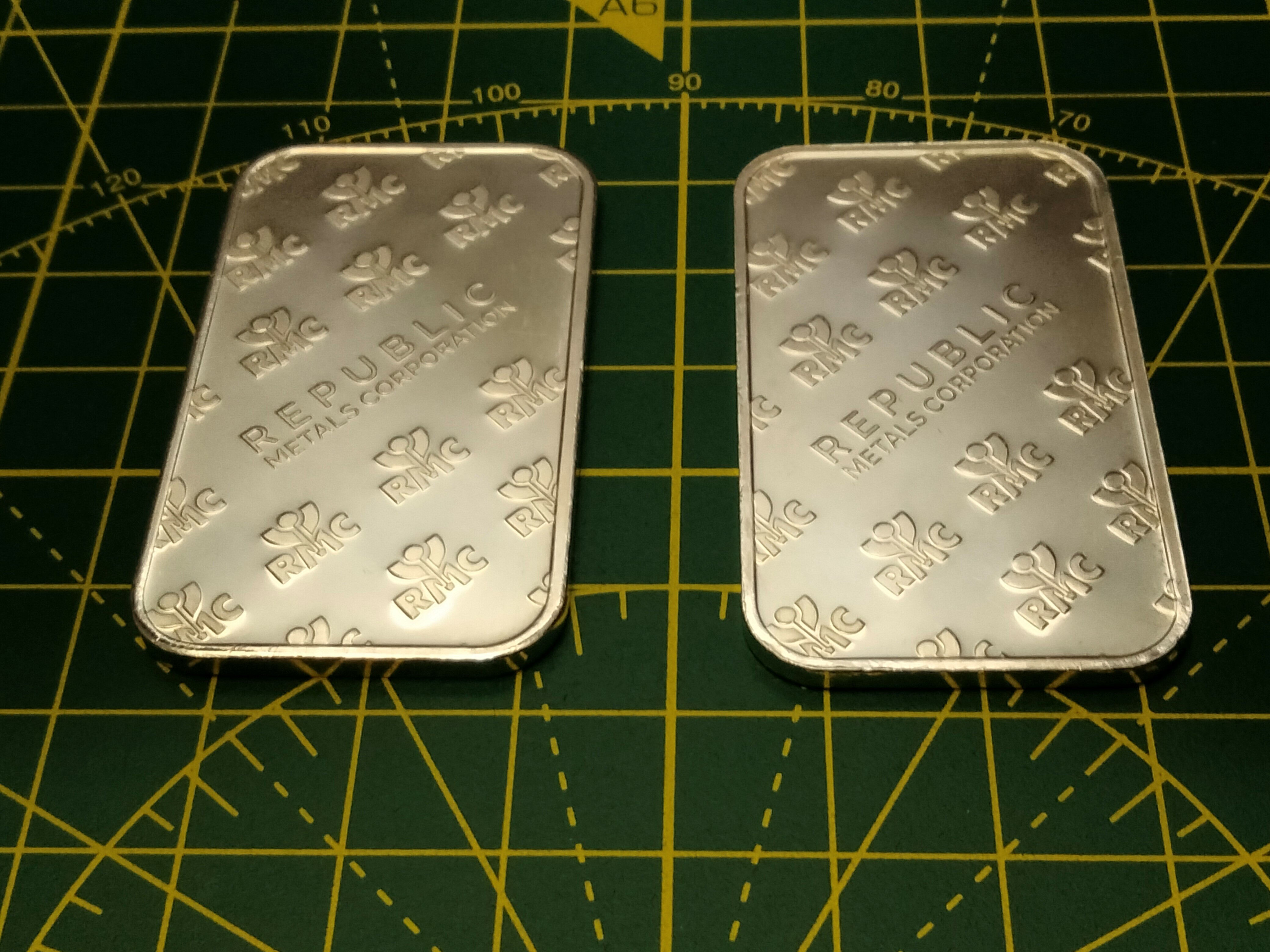 1oz silver rmc bars ( rare ) - UK (Ungraded) - The Silver Forum