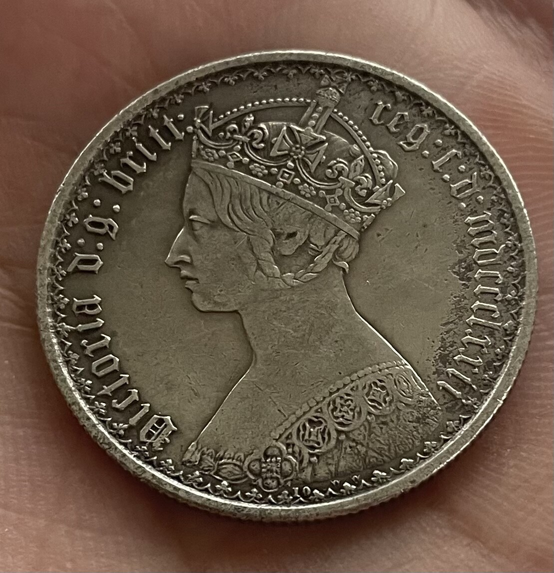 1872 Gothic Florin, Die number 10, a nice example - £150 + POST - UK ...