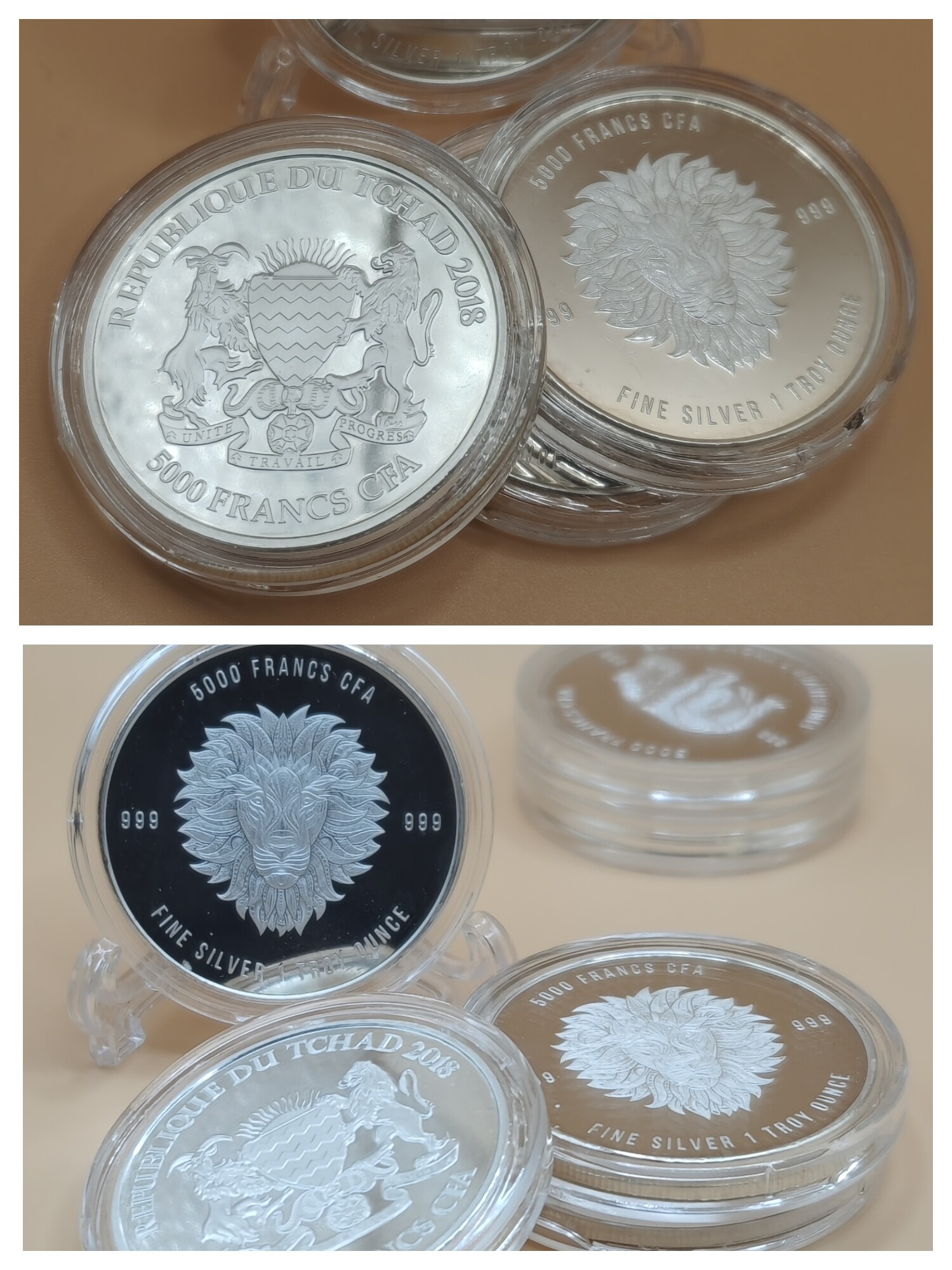 Auction: The Artistic Impressions of The Animal Kingdom - in 999 Silver ...