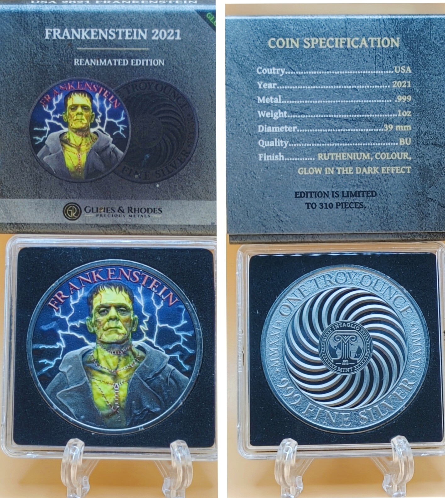 AUCTION: Now This Is - A Striking Coin - Intaglio Mint's Re-Animated ...