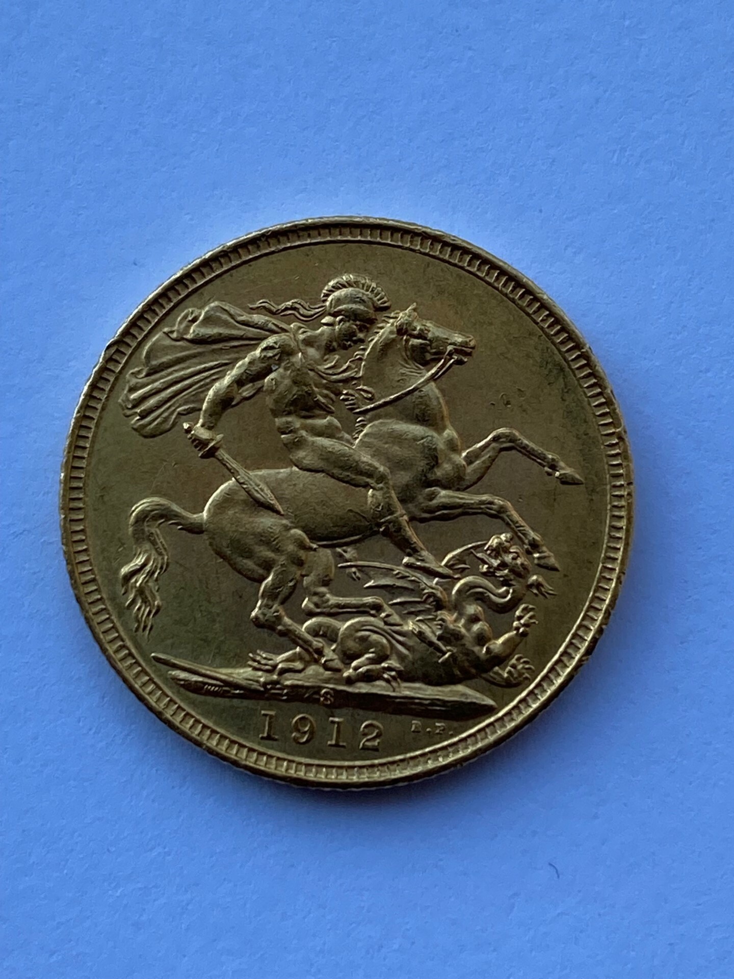 1912s Full Sovereign Sydney Mint Mark - UK (Ungraded) - The Silver Forum
