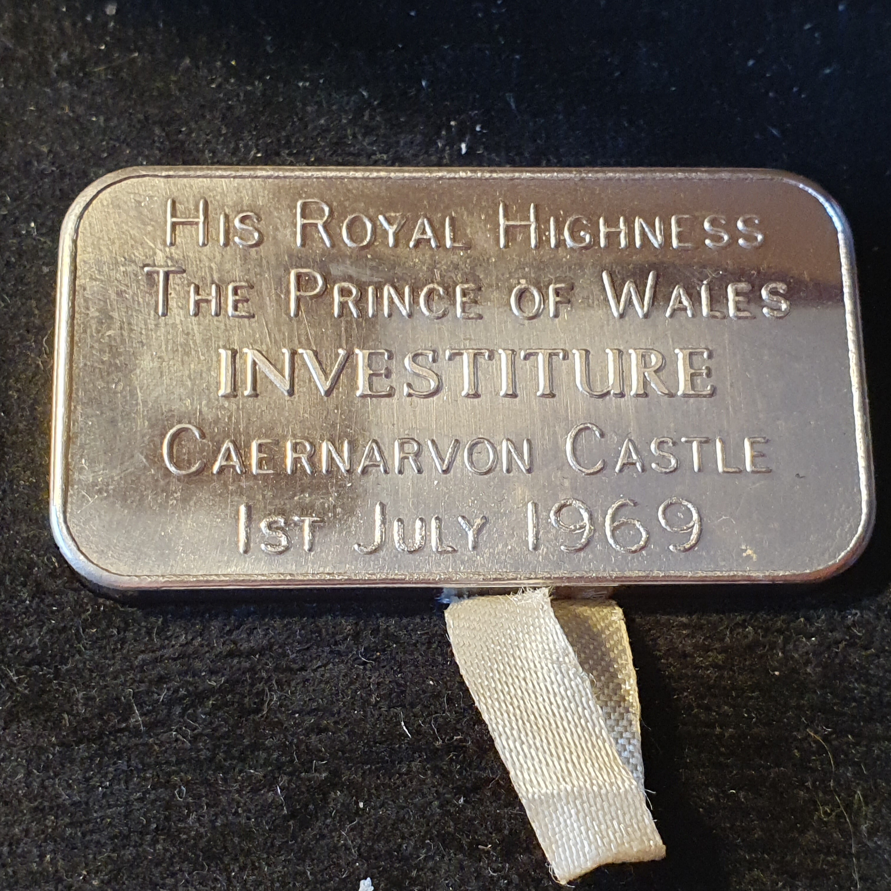 Prince of Wales investiture 100g silver bar - UK (Ungraded) - The ...