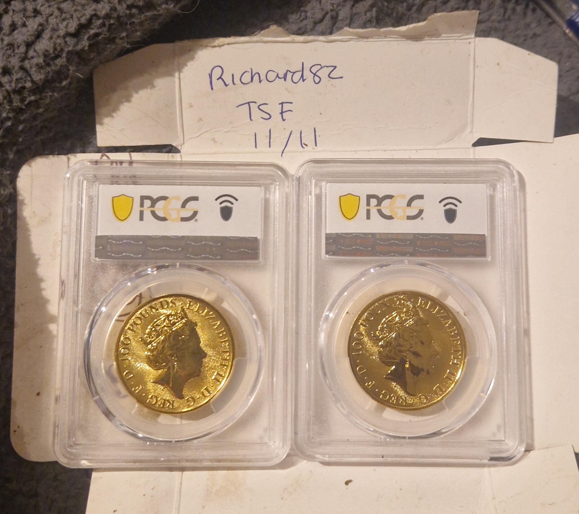 1oz gold King Arthur coins - UK (Graded only) - The Silver Forum