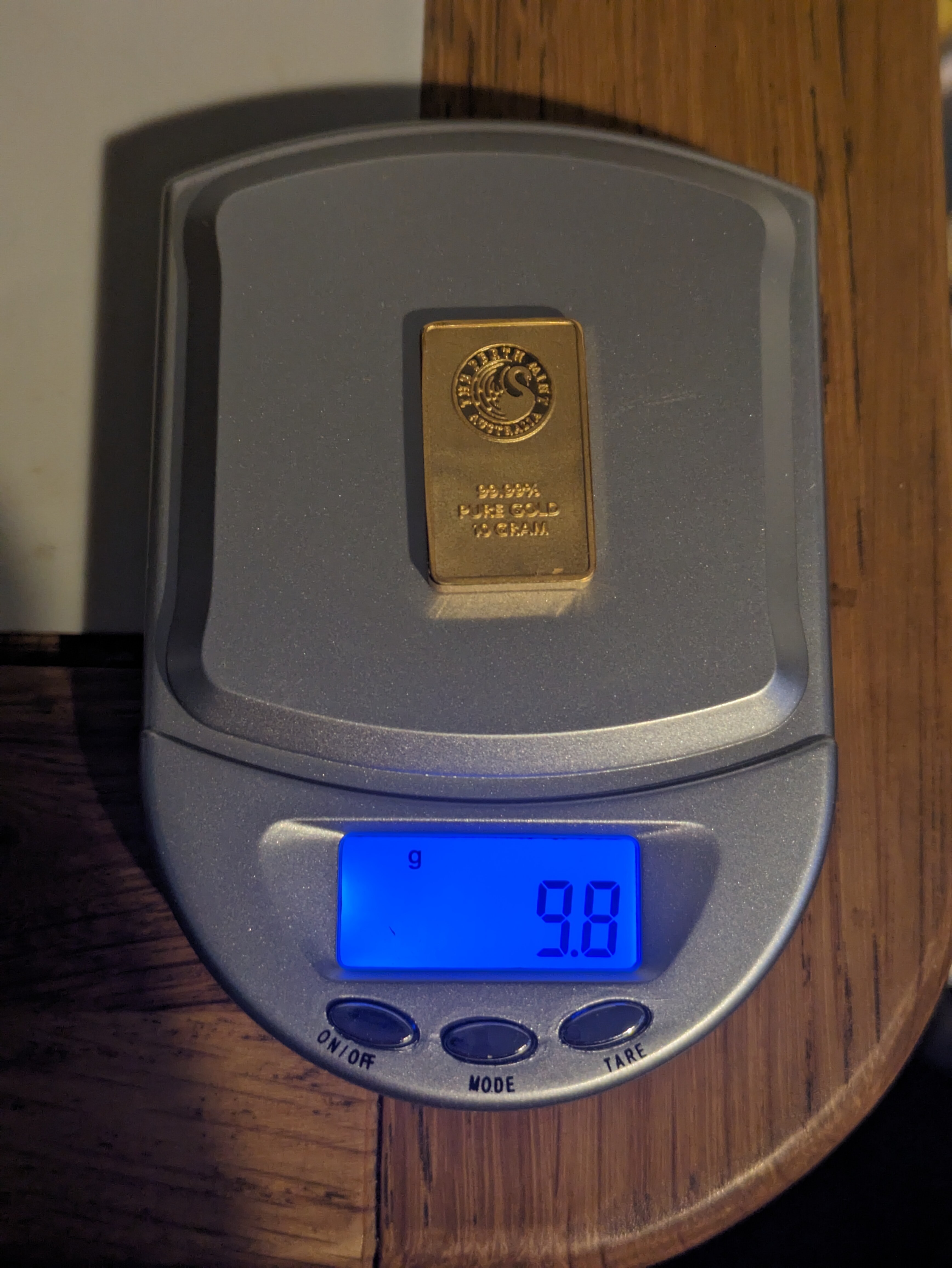 10g Gold Bar - Perth Mint - UK (Ungraded) - The Silver Forum