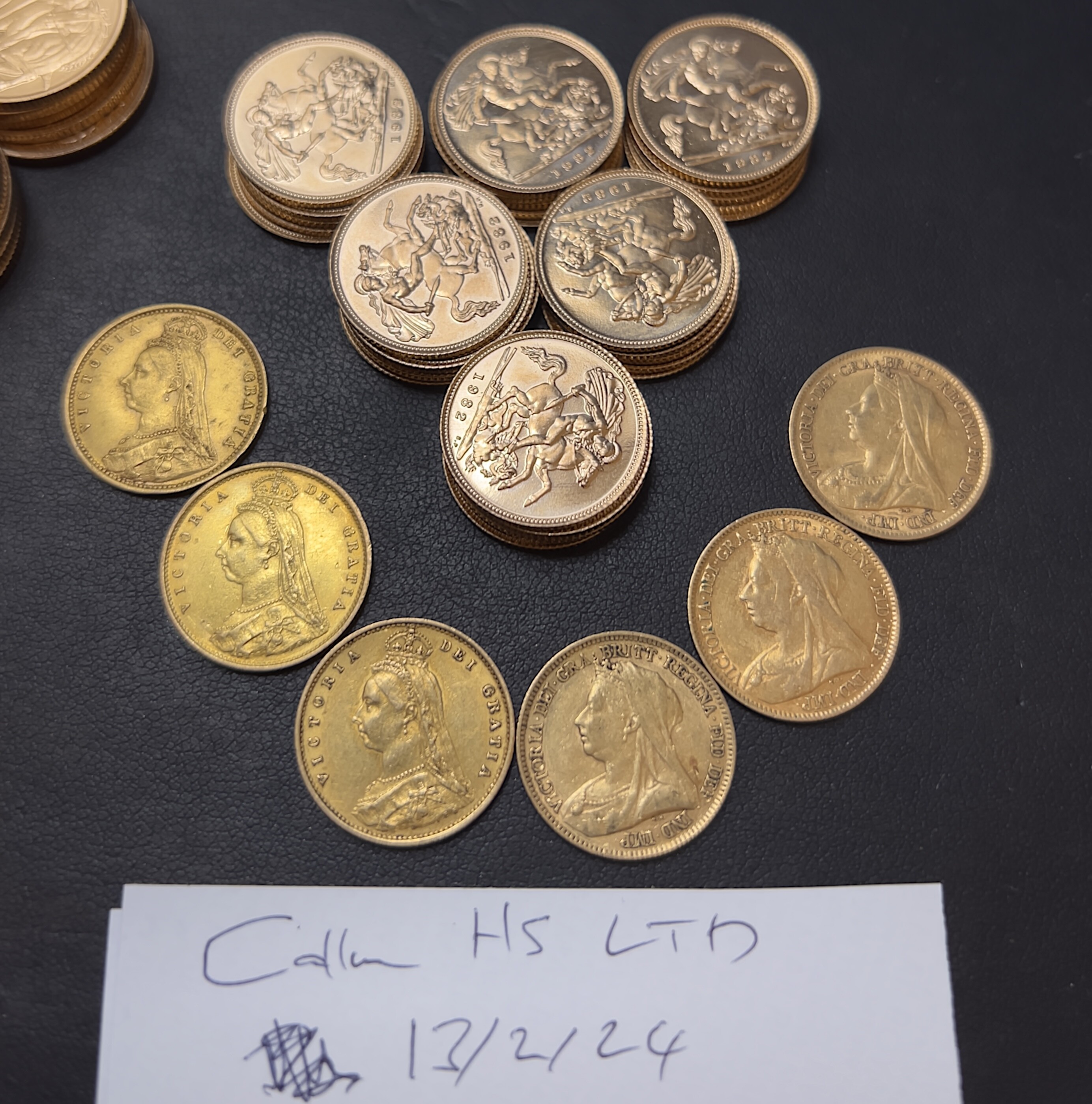 36 * Half Sovereigns - UK (Ungraded) - The Silver Forum