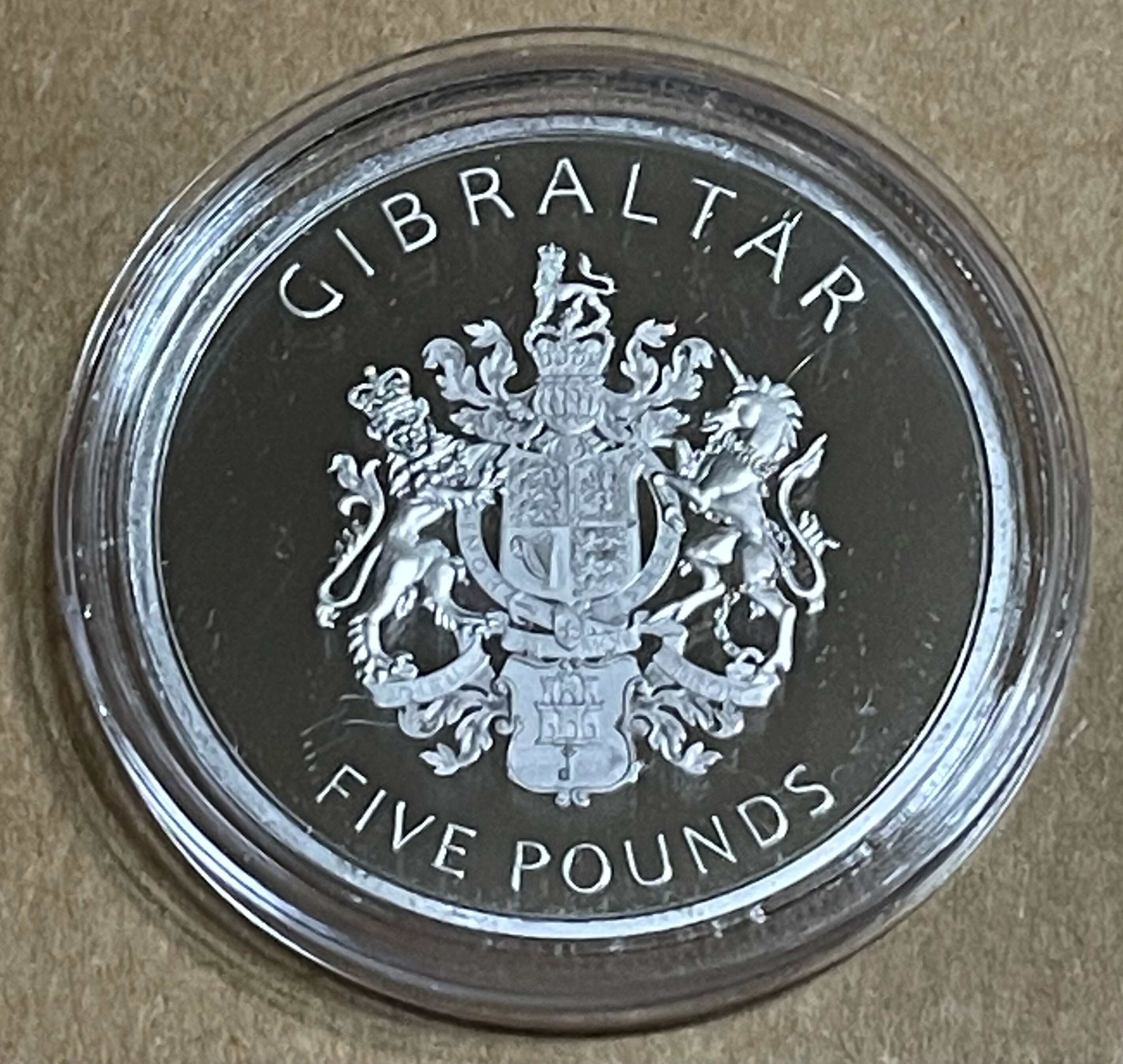 Gibraltar 1oz Platinum Castle Coin (PAMP Suisse) - price down closes ...