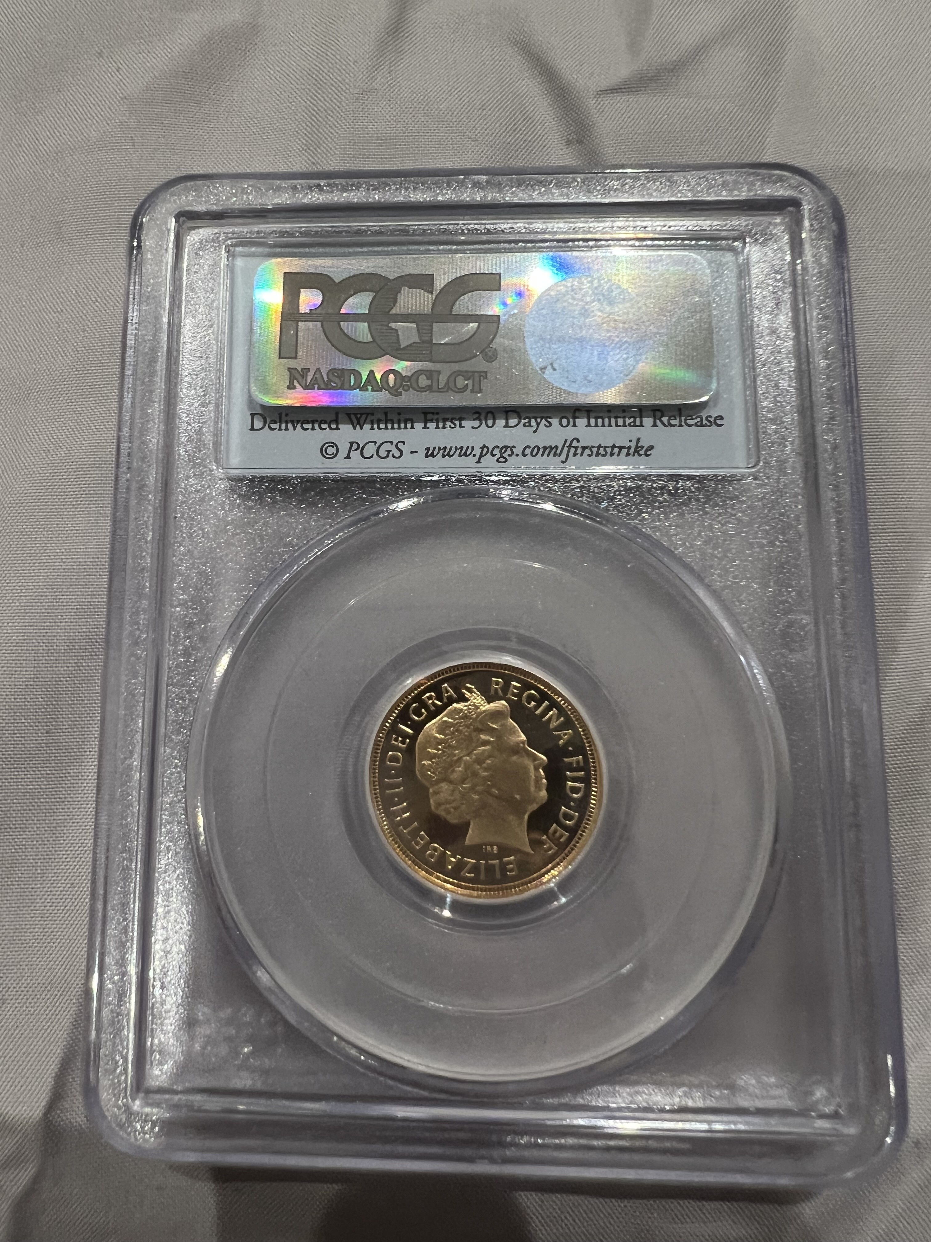 2012 half sovereign proof - PR70 - first strike - UK (Graded only ...