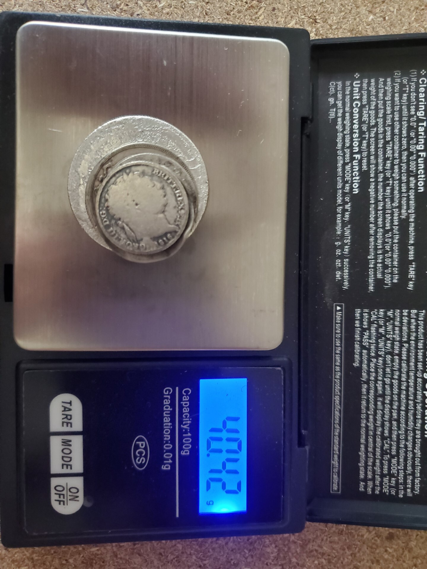 Early milled, pre 20 & 47 and scrape Silver Bullion coins - UK ...