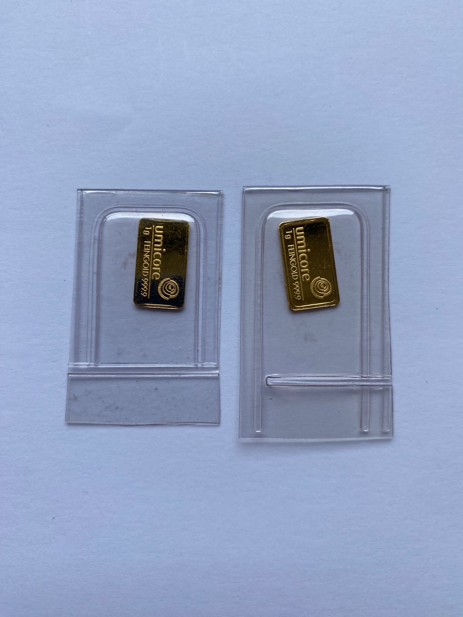 2 x 1g Umicore - UK (Ungraded) - The Silver Forum