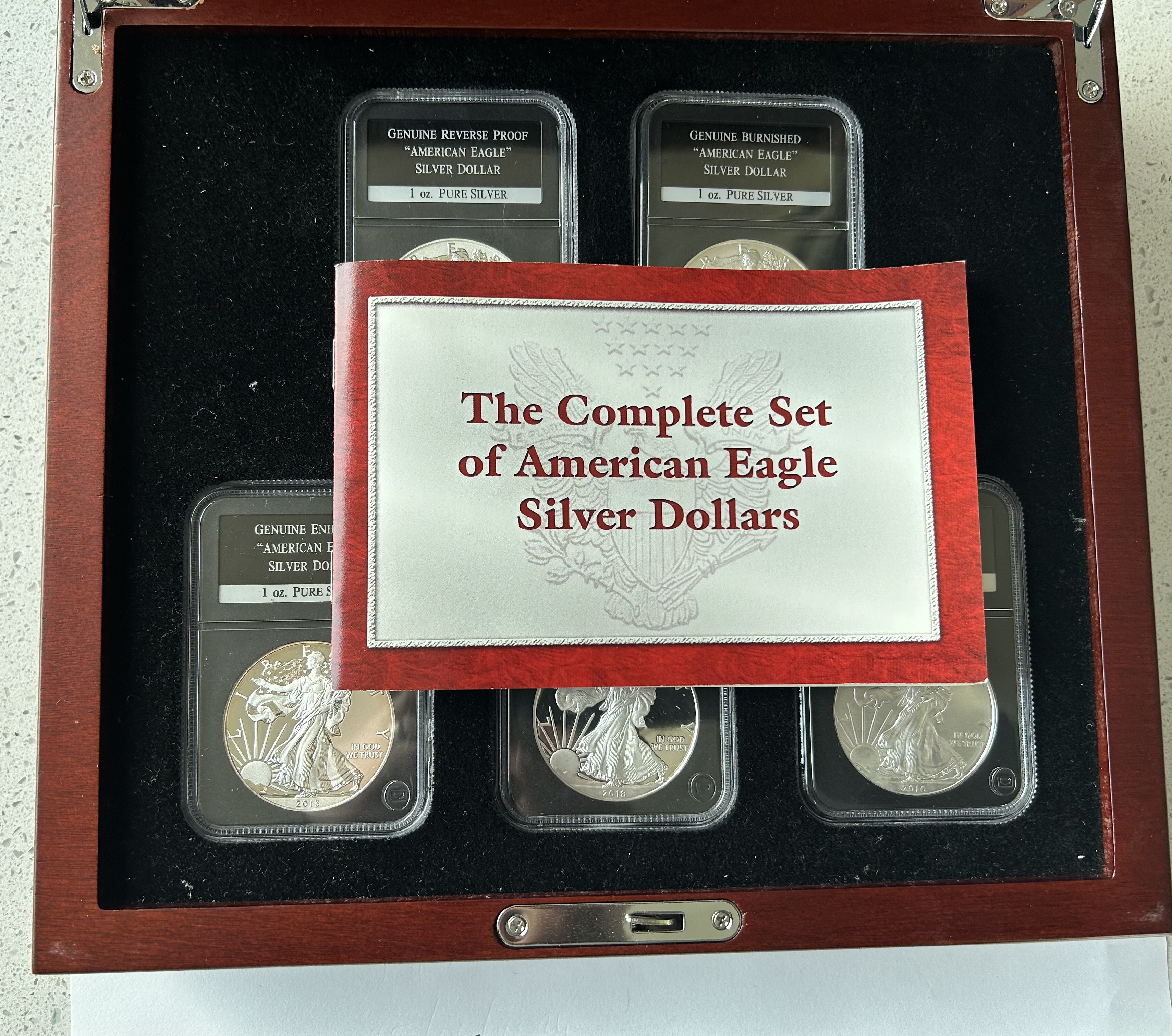 The Complete American Silver Eagle Collection - UK (Ungraded) - The ...