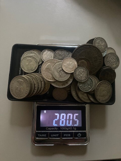 cheap scrap silver coins most at or below spot - UK (Ungraded) - The ...