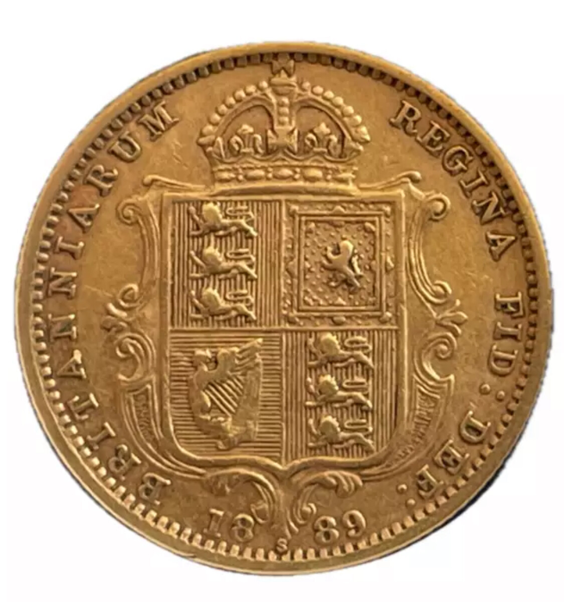 2x Shield Back Jubilee Half Sovs 1889 & 1892 - UK (Ungraded) - The ...