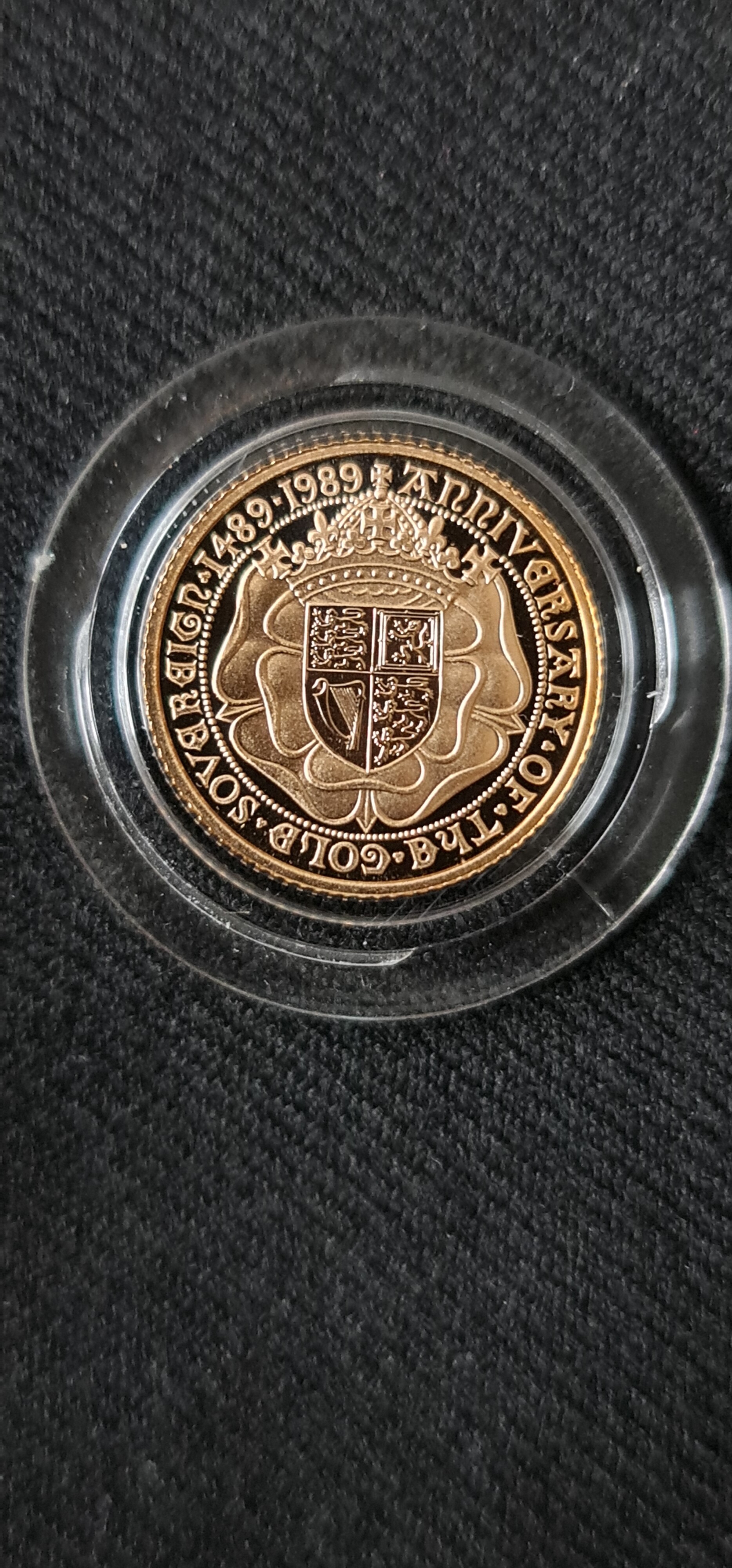 1989 Gold Proof Sovereign Three Coin Set Reduced will split the set ...