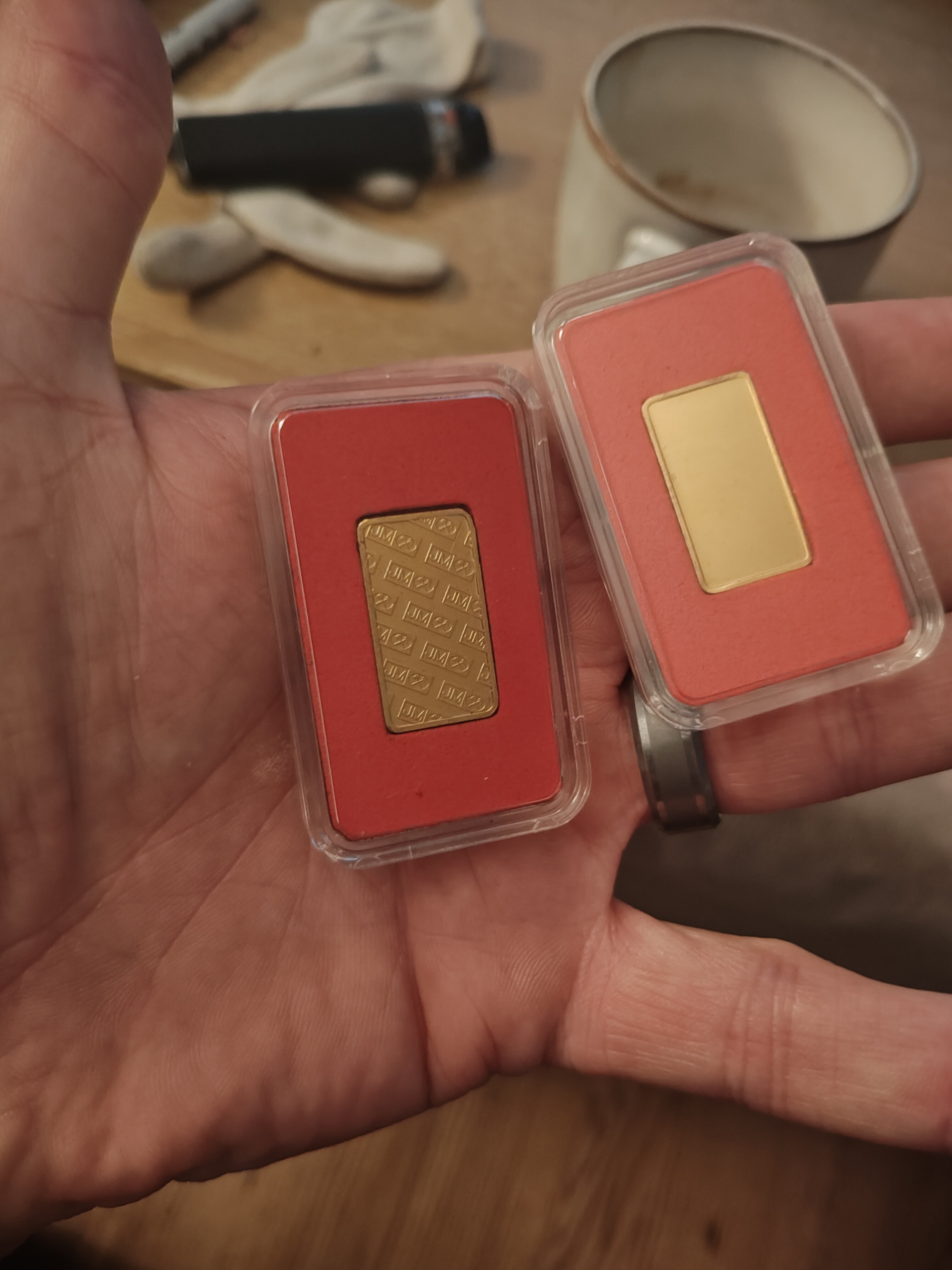 5g JM gold bars - UK (Ungraded) - The Silver Forum