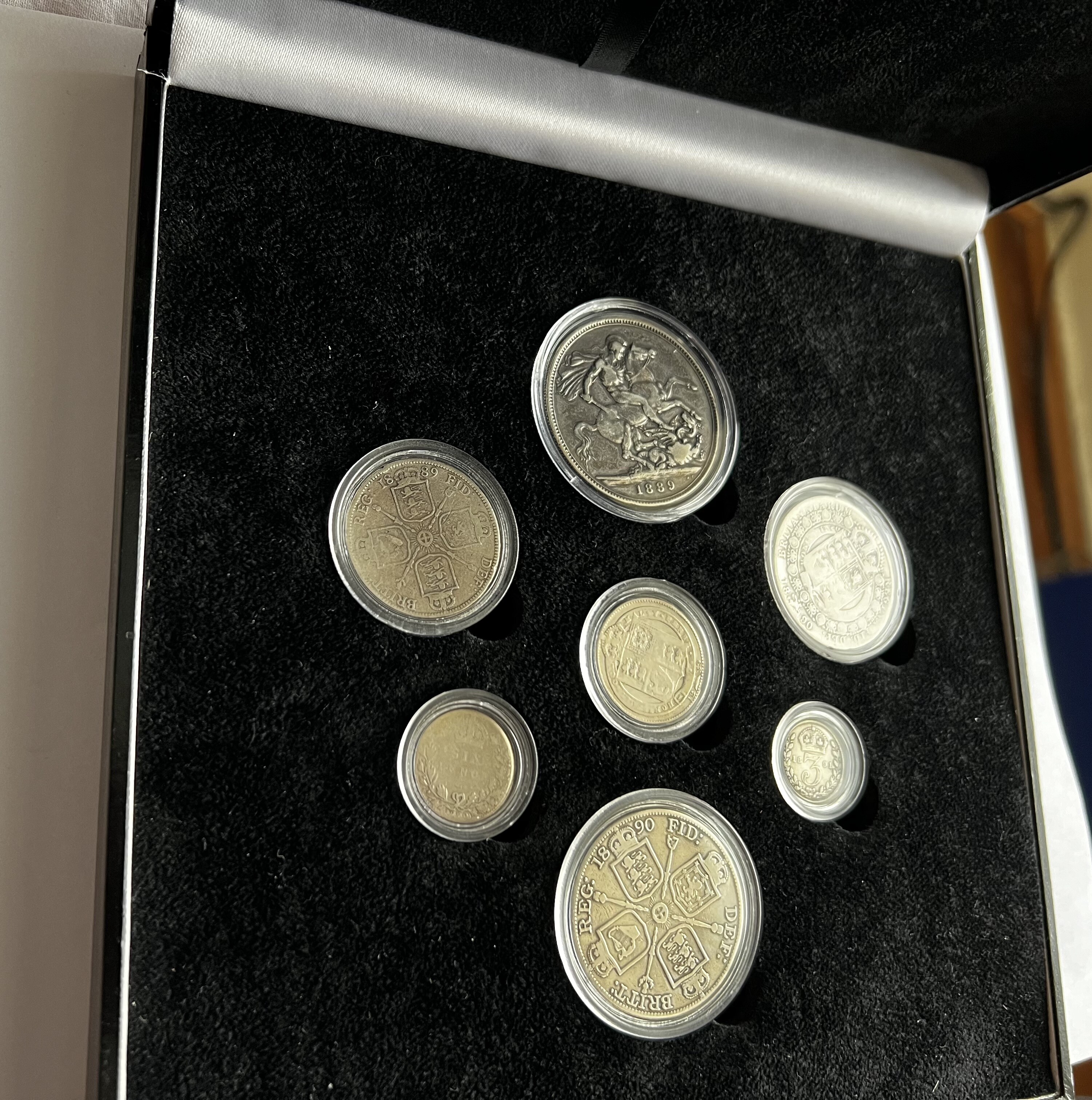 (1887-1893) SILVER COIN SET - UK (Ungraded) - The Silver Forum