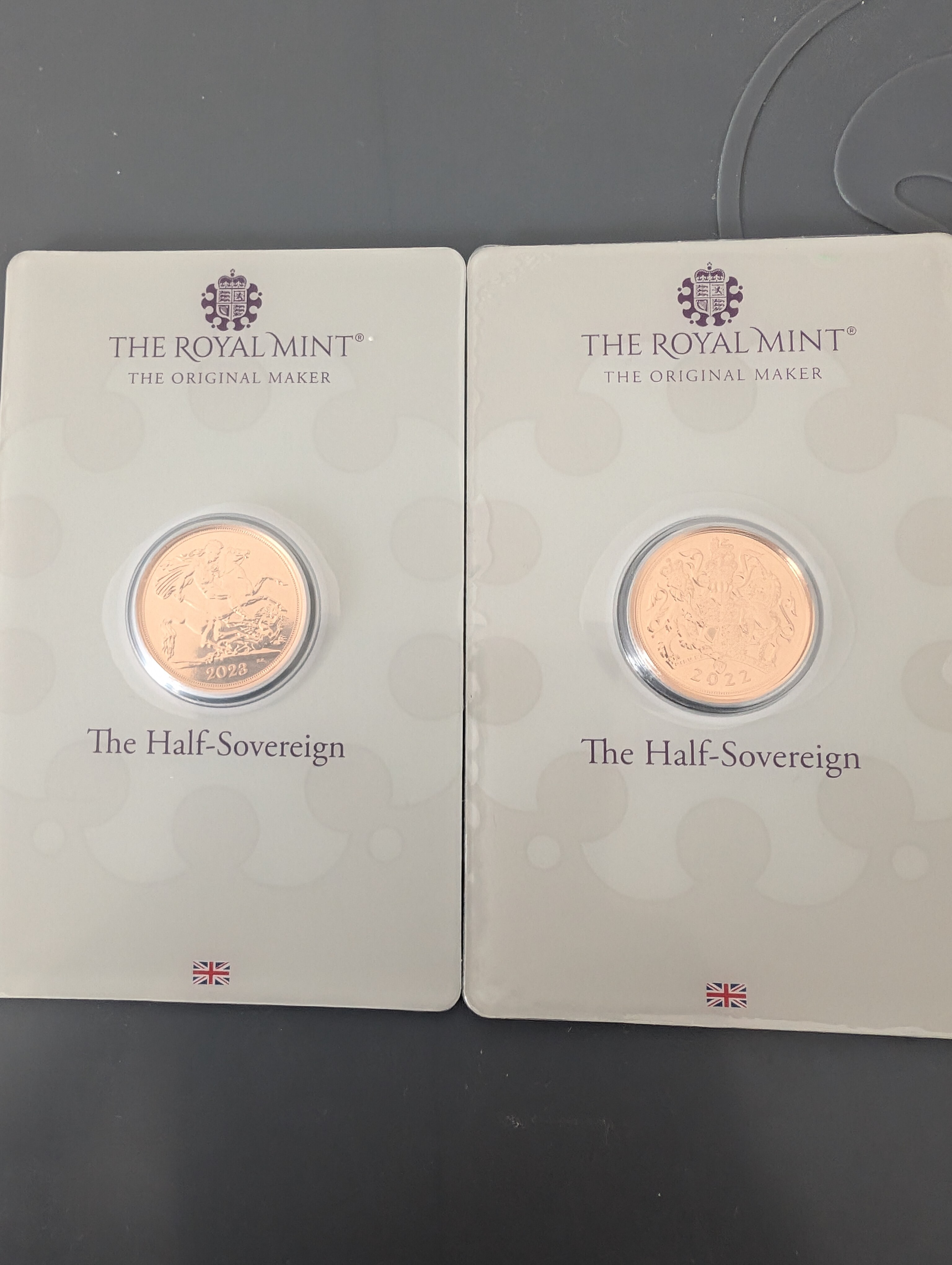 Carded half sovereigns - UK (Ungraded) - The Silver Forum