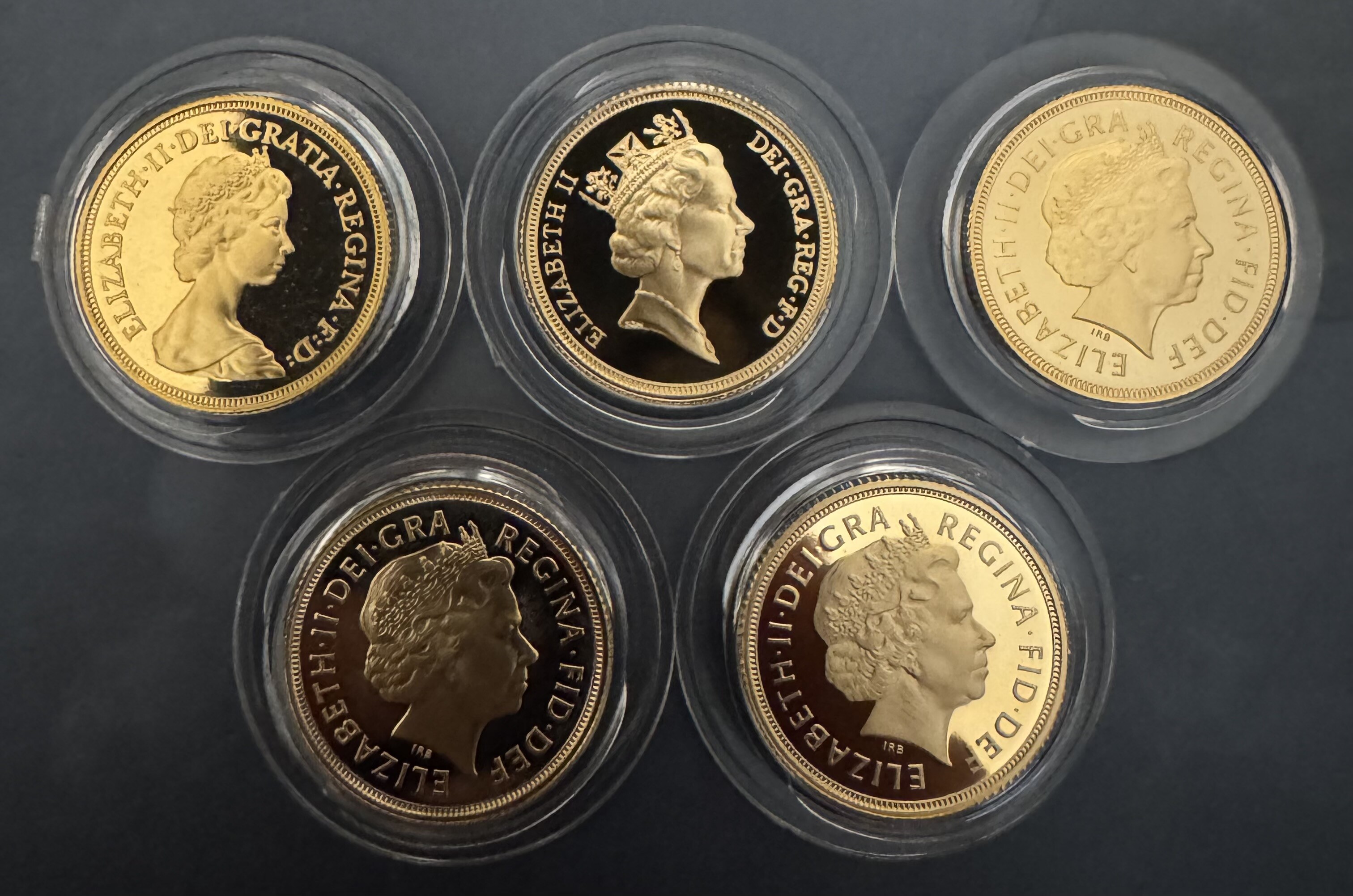 Proof Full Sovereigns - UK (Ungraded) - The Silver Forum