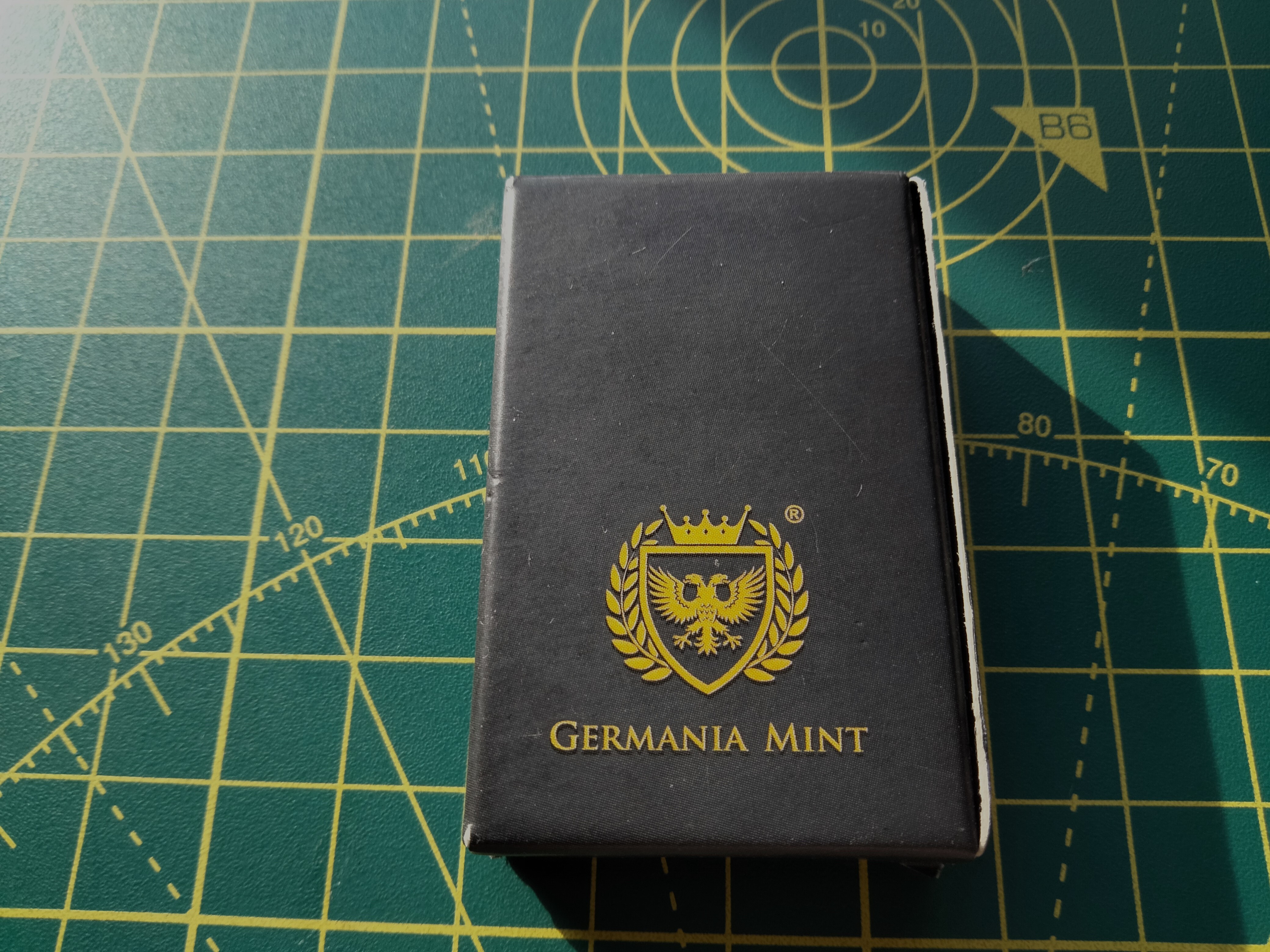 germanian mint 5oz silver cast bar - UK (Ungraded) - The Silver Forum