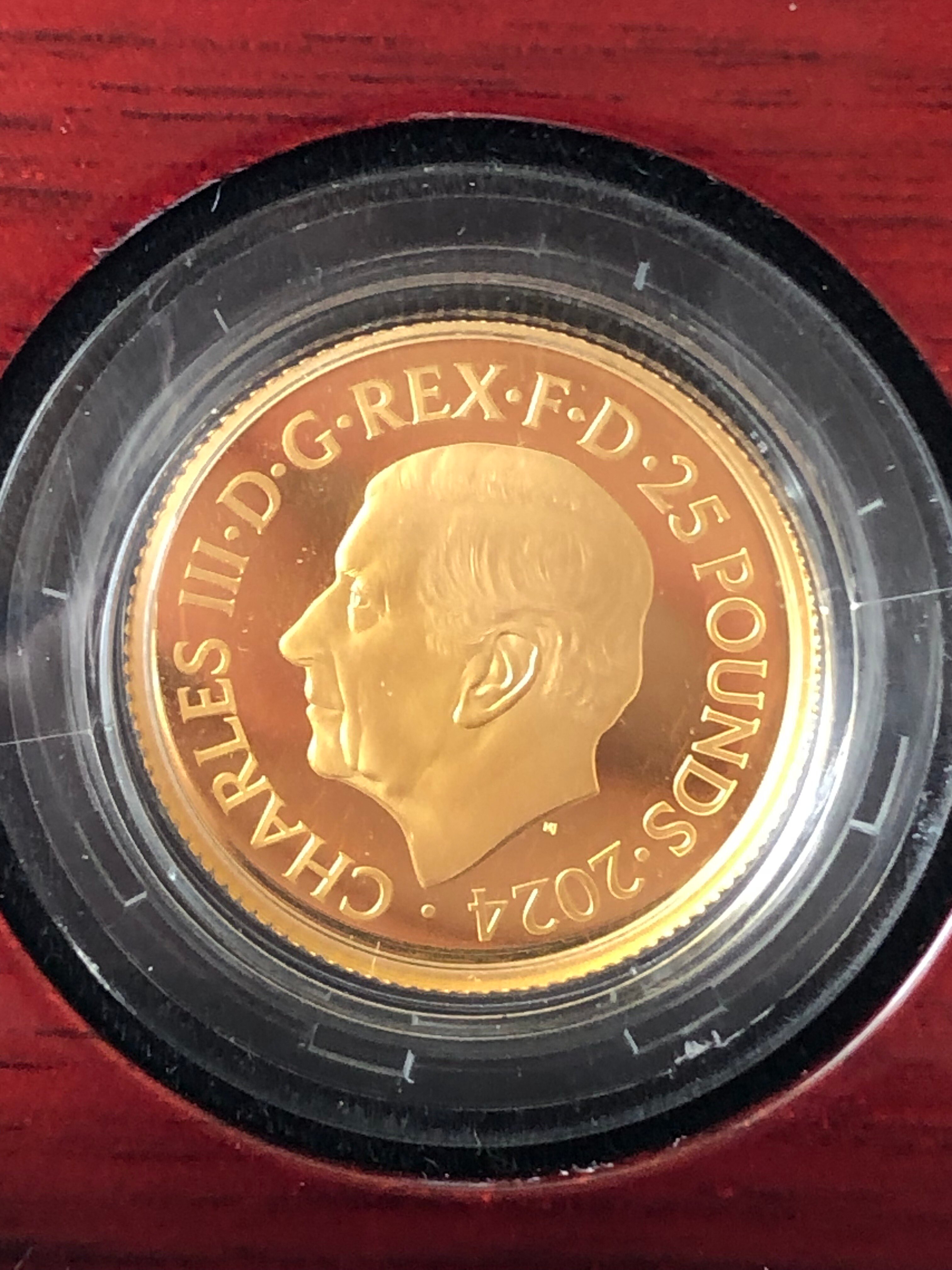 Royal Mint 2024 RNLi 200yrs 1/4oz Gold Proof Coin NOW £635 POSTED ...