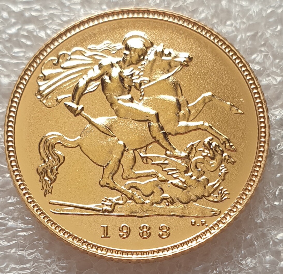 Had anyone seen a Machin Head Fake Half Sovereign? - Gold - The Silver ...