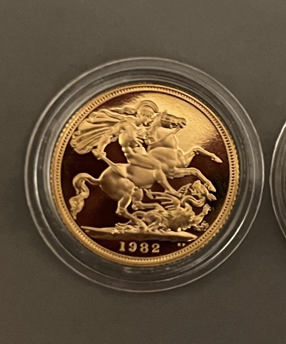 Had anyone seen a Machin Head Fake Half Sovereign? - Gold - The Silver ...