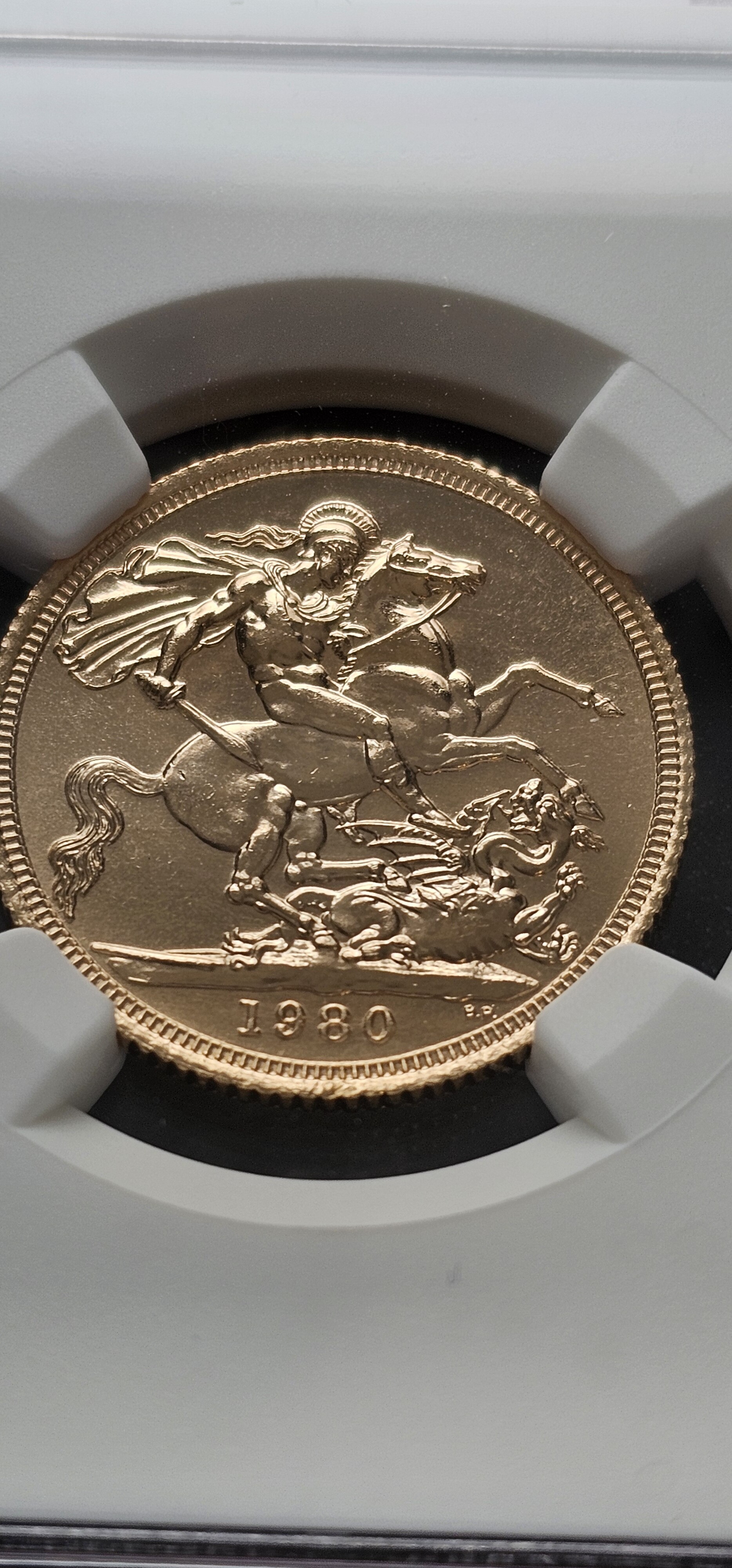 1980 MS64 sovereign - - UK (Graded only) - The Silver Forum