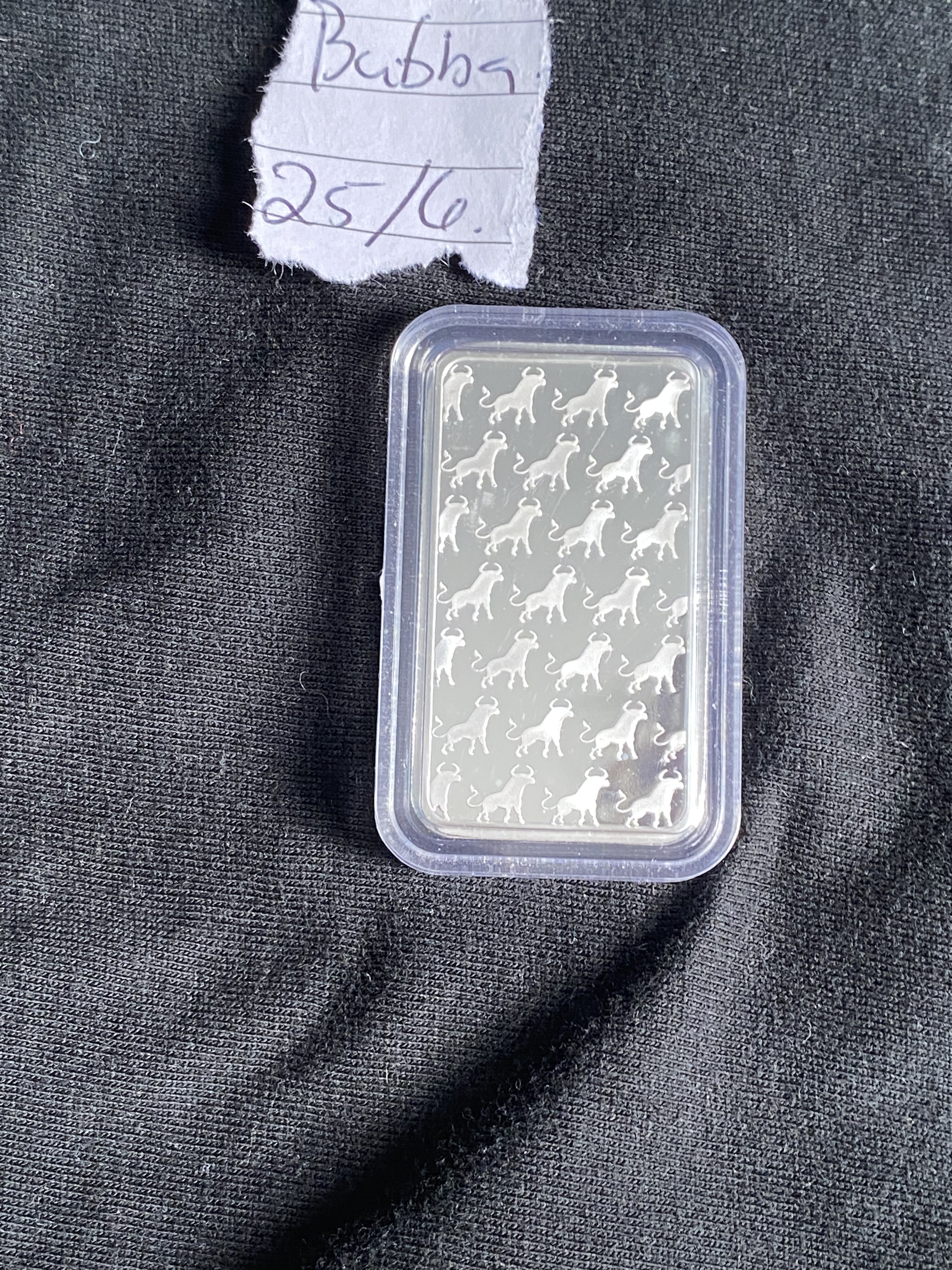 1oz AG bar - UK (Ungraded) - The Silver Forum