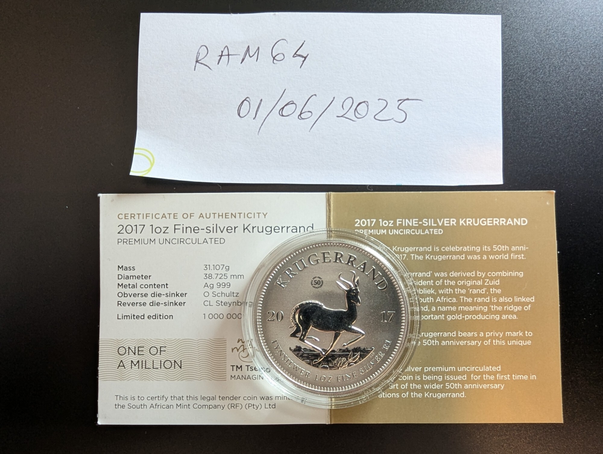*REDUCED* 1oz Silver Krugerrands, 30g Silver Pandas, Niue Owl, Fiji ...