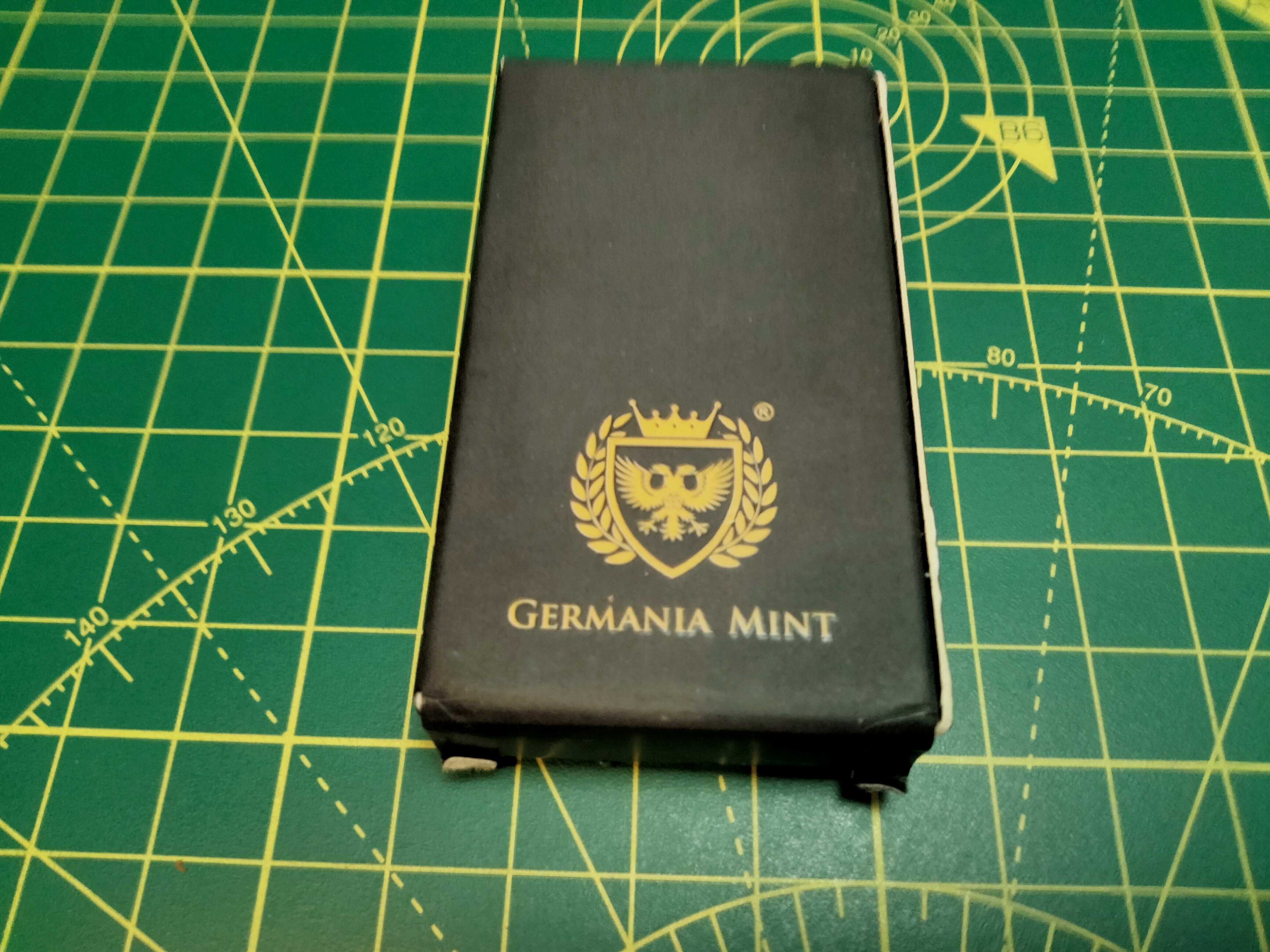 10 oz silver germania mint cast bar - UK (Ungraded) - The Silver Forum