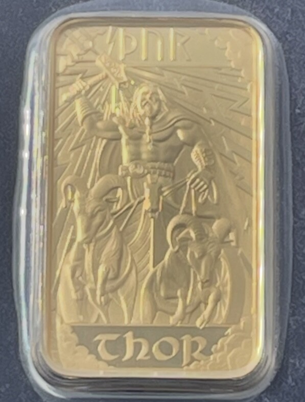 Gold 20g Thor Bar.. REDUCED - UK (Ungraded) - The Silver Forum