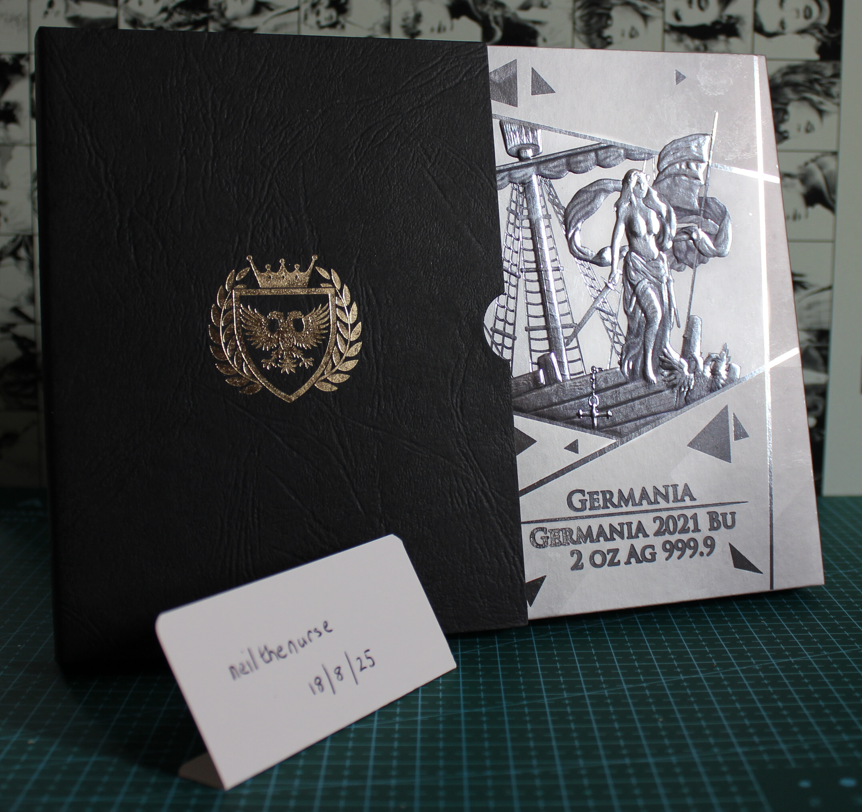 Boxed 2oz Silver 2021 Lady Germania Coin by Germania Mint - UK ...