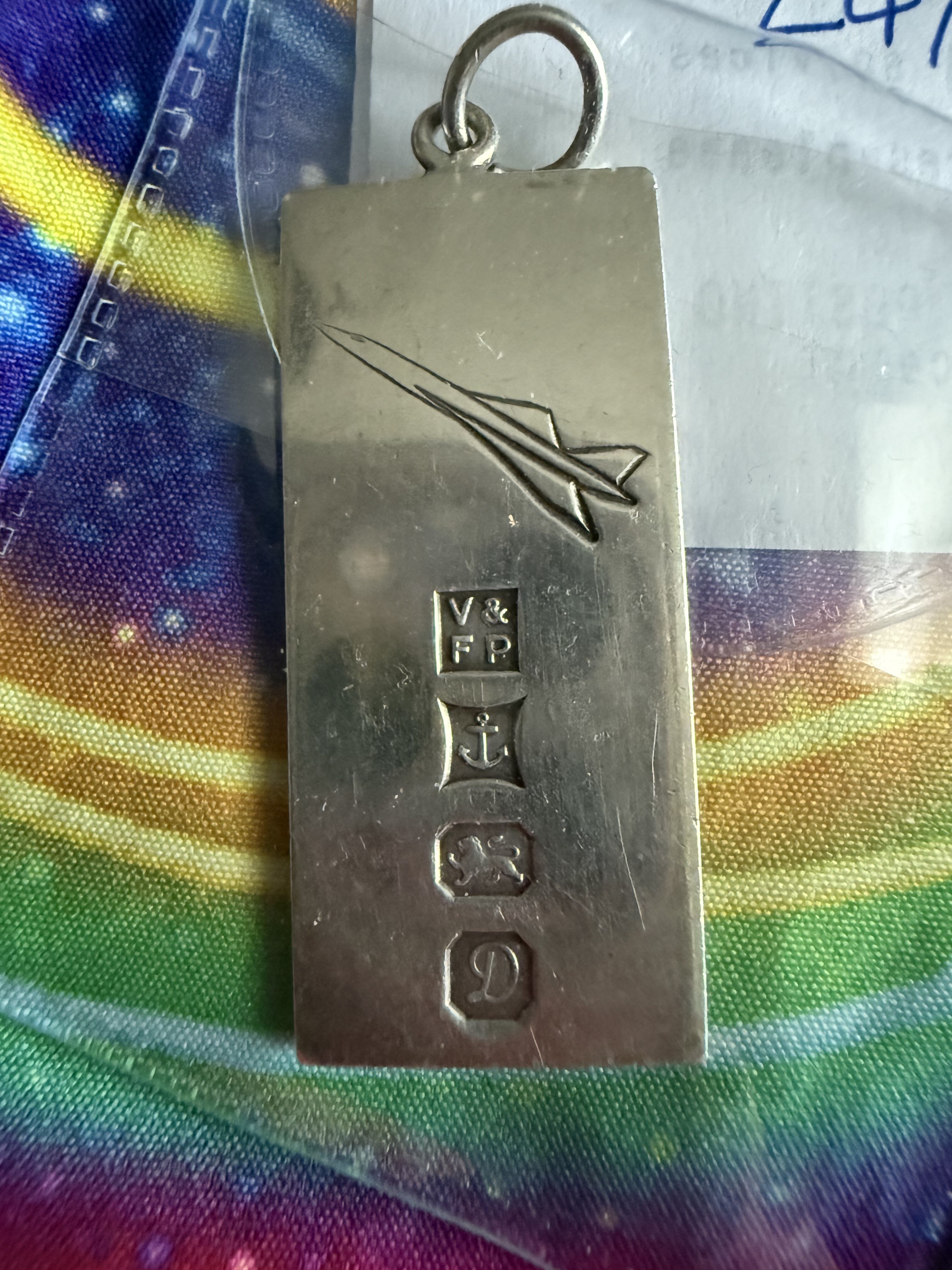 Final Price ⬇️ Hallmarked Concorde Silver Pendant - UK (Ungraded) - The ...