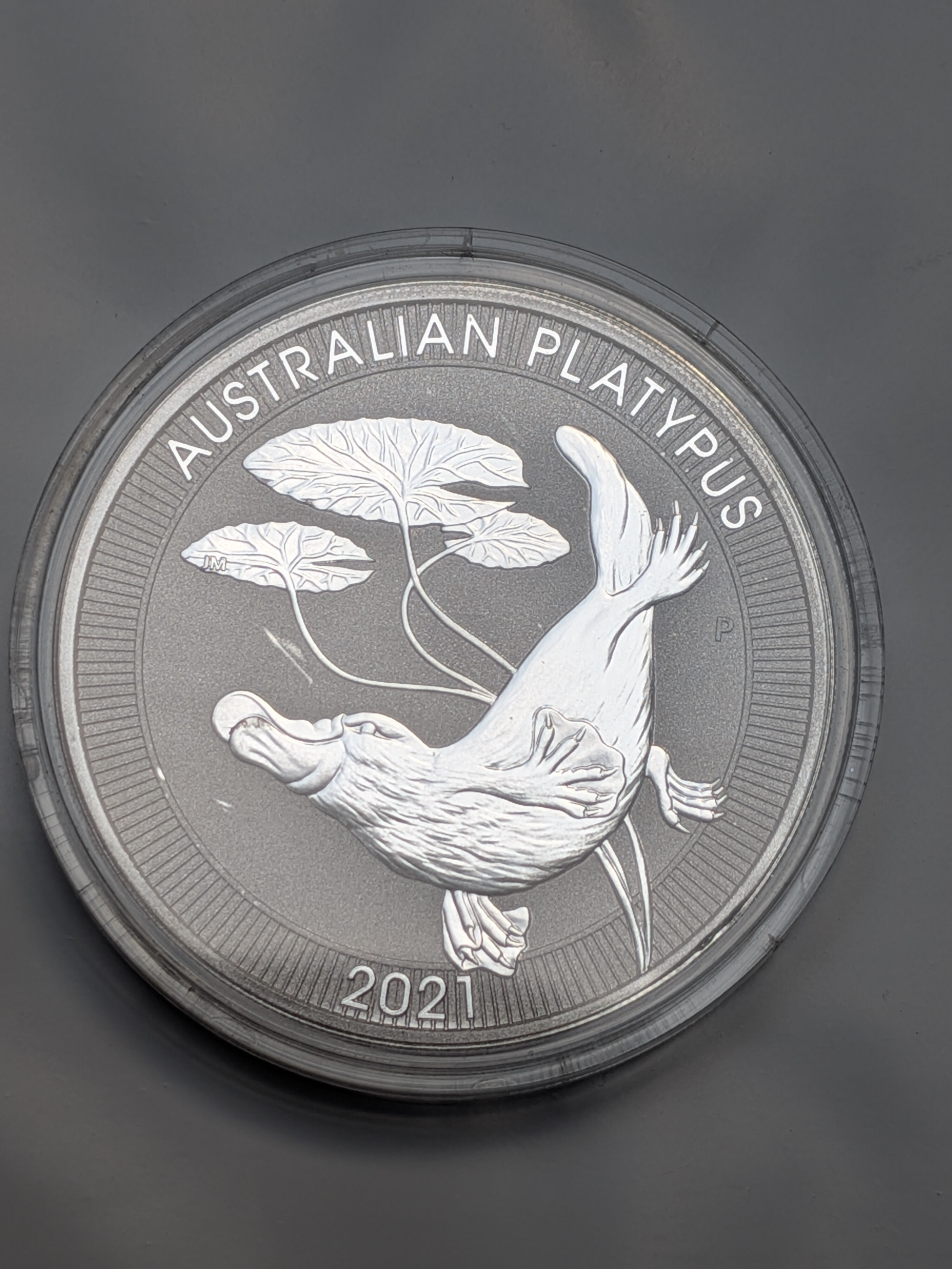 Five X 1.5 Oz Silver Australian Platypus £45 each plus postage - UK ...