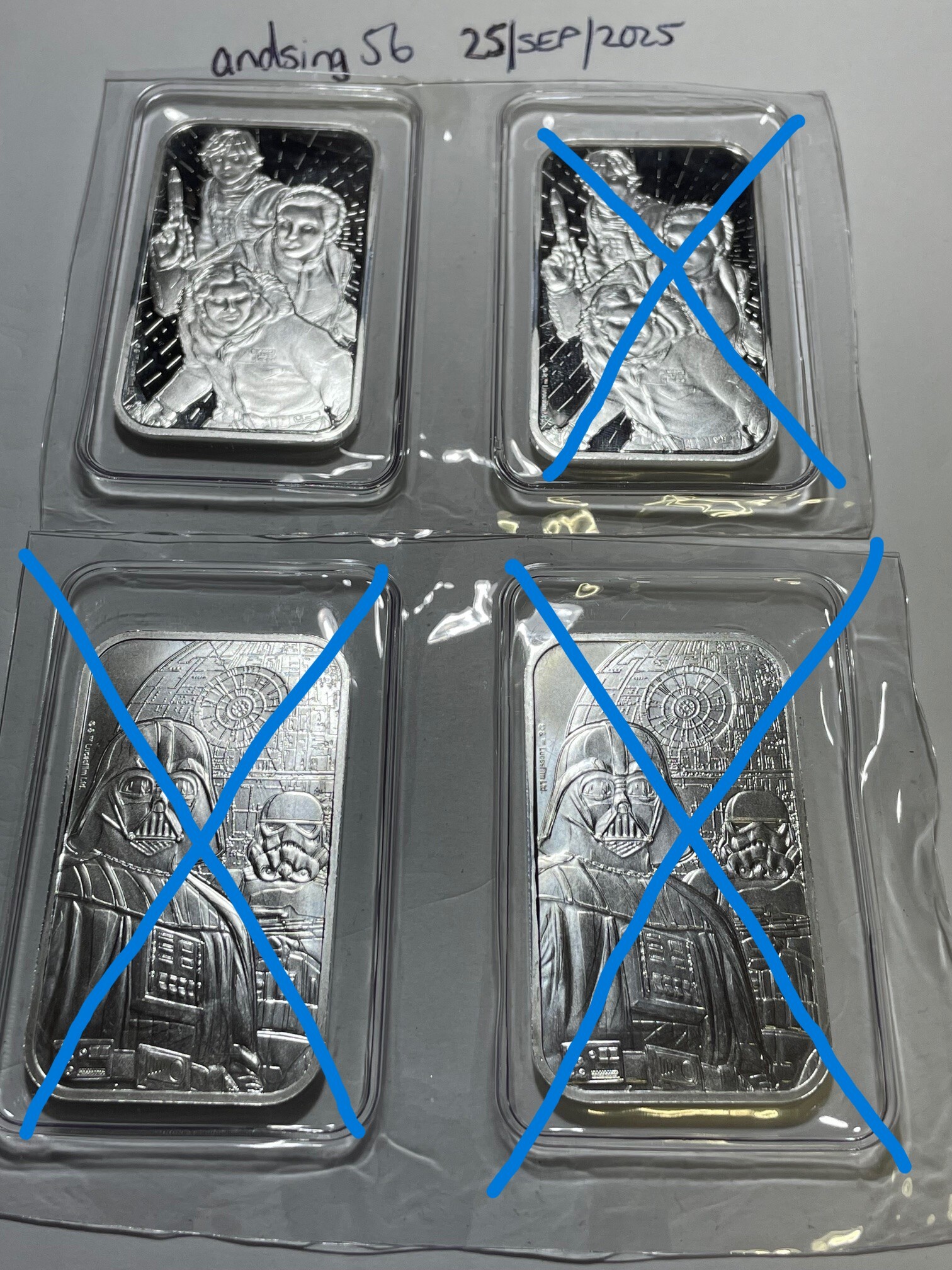 WTS: Komsco ZI:SIN Silver Full Set, Royal Mint limited edition bars ...