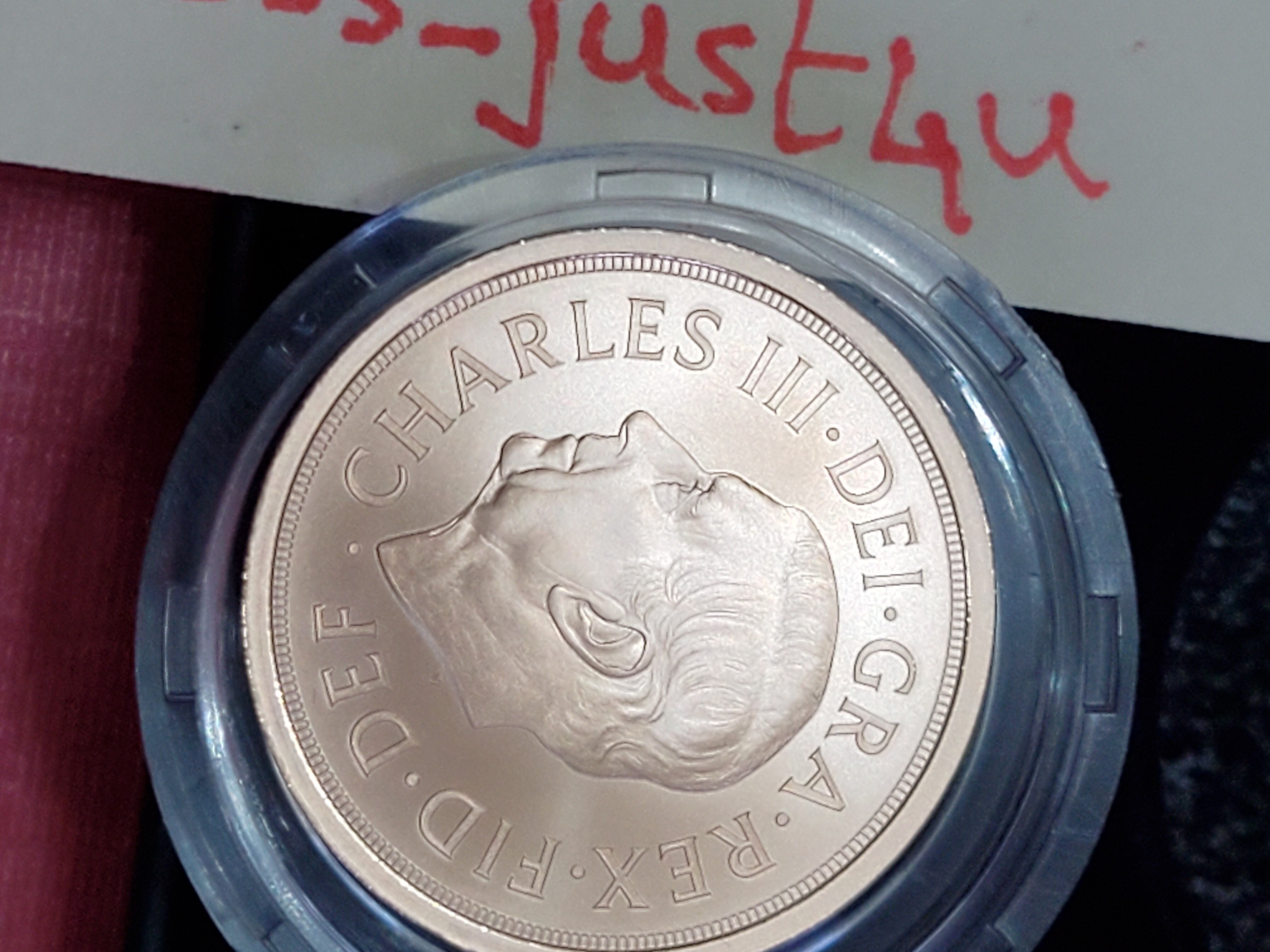 75th Birthday King Charles Celebration Sovereign Struck 14 November ...