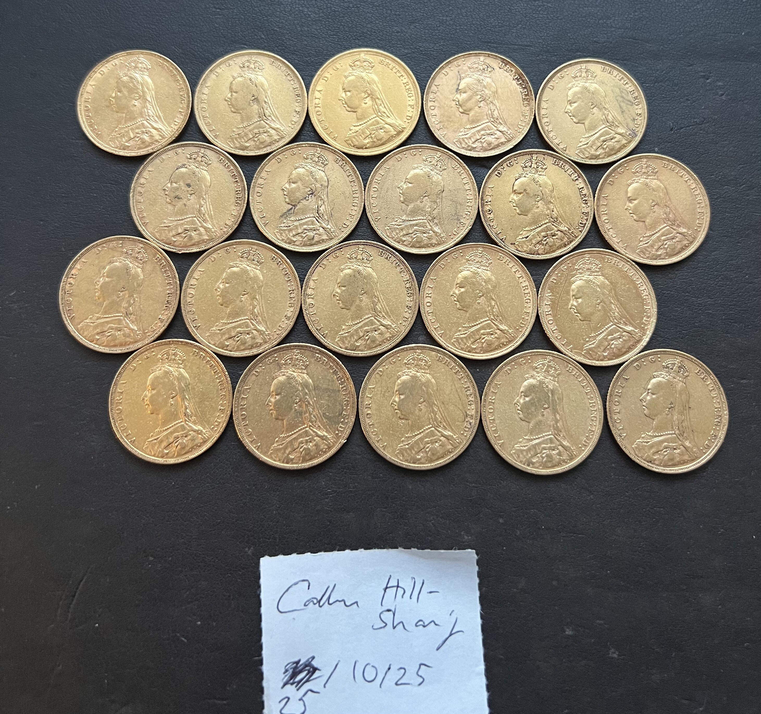 20 * Jubilee Head Victoria Full Sovereigns - UK (Ungraded) - The Silver ...