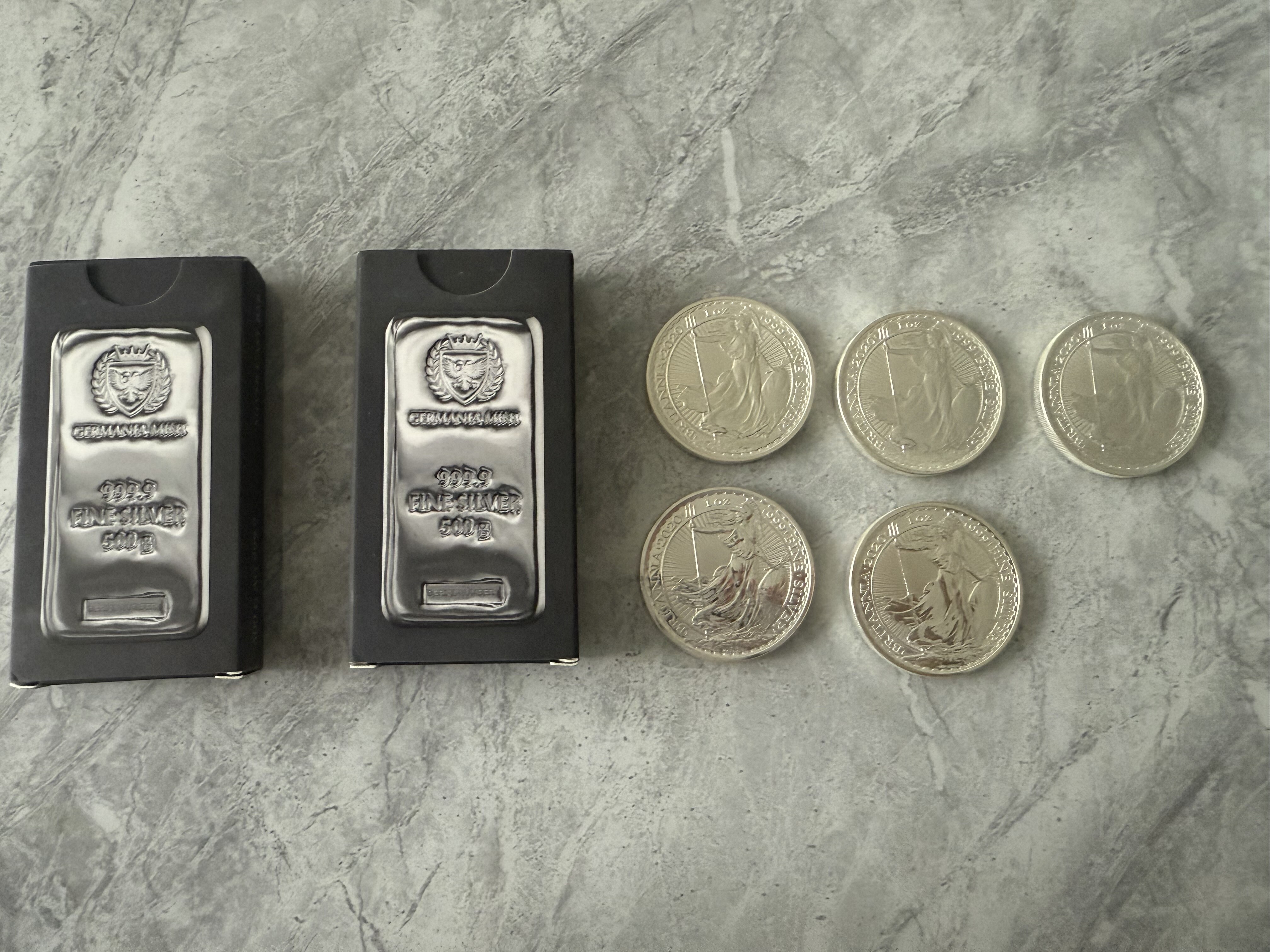 SILVER 500g SILVER 2020 1oz Brit - UK (Ungraded) - The Silver Forum