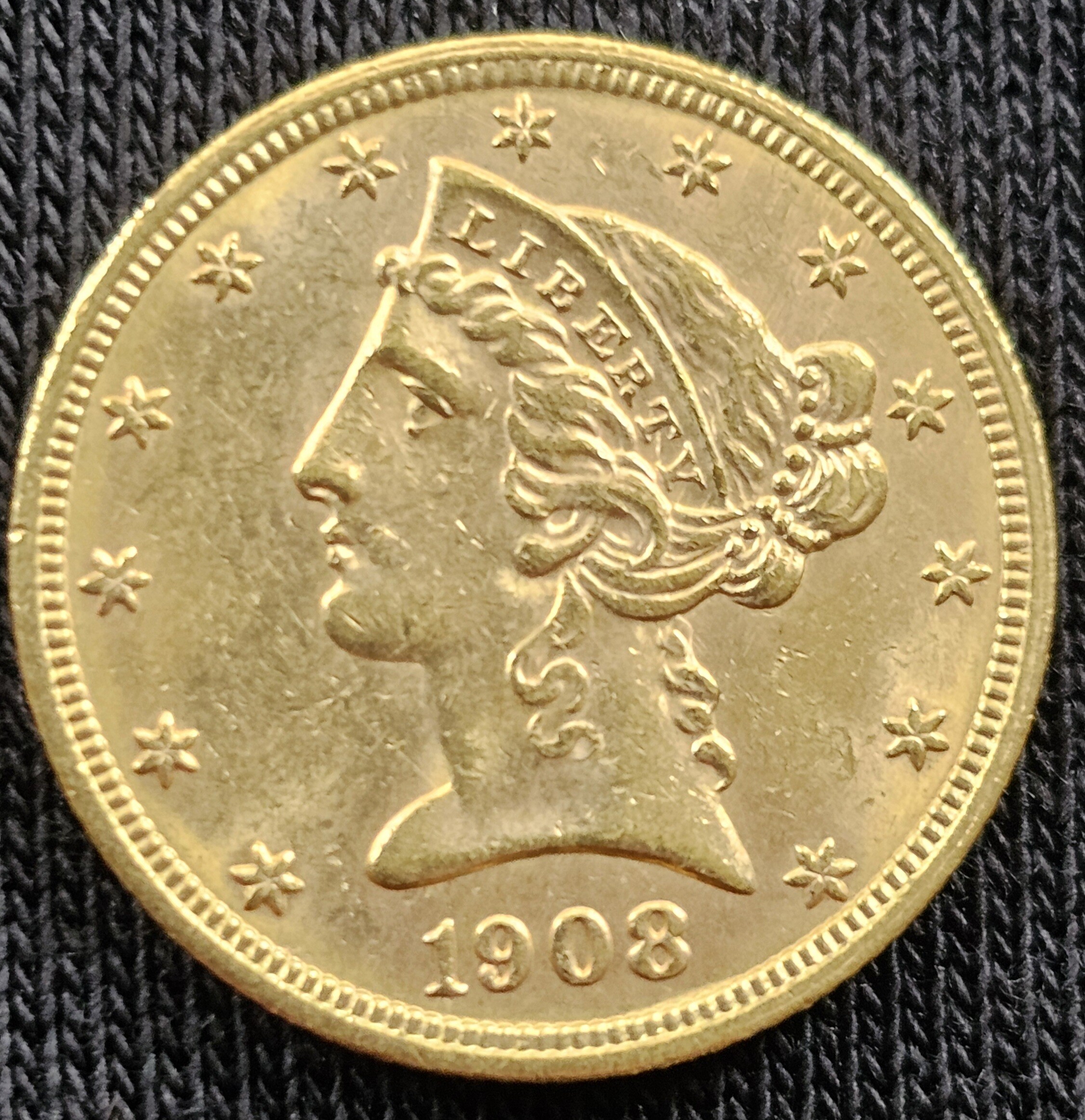 4 Ducat restrike, 1/4 Krugerrand proof, 2x 5 dollar liberty heads - UK ...