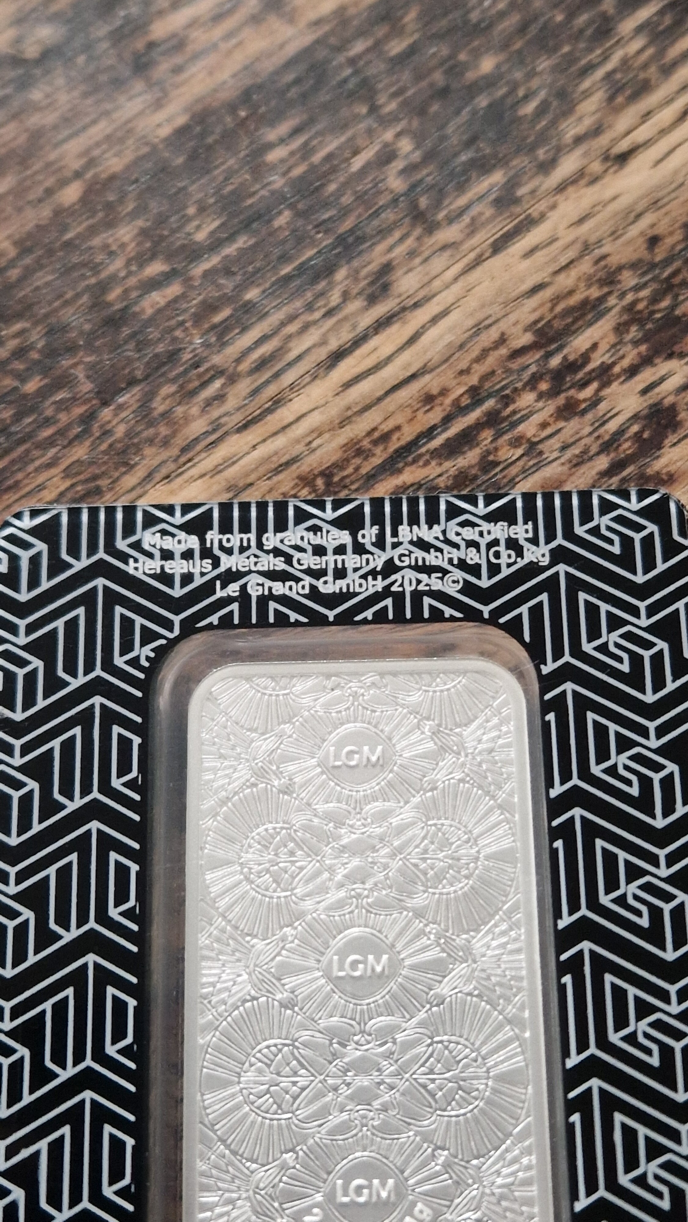 Carded 2oz Silver LGM Fors Fortuna - UK (Ungraded) - The Silver Forum