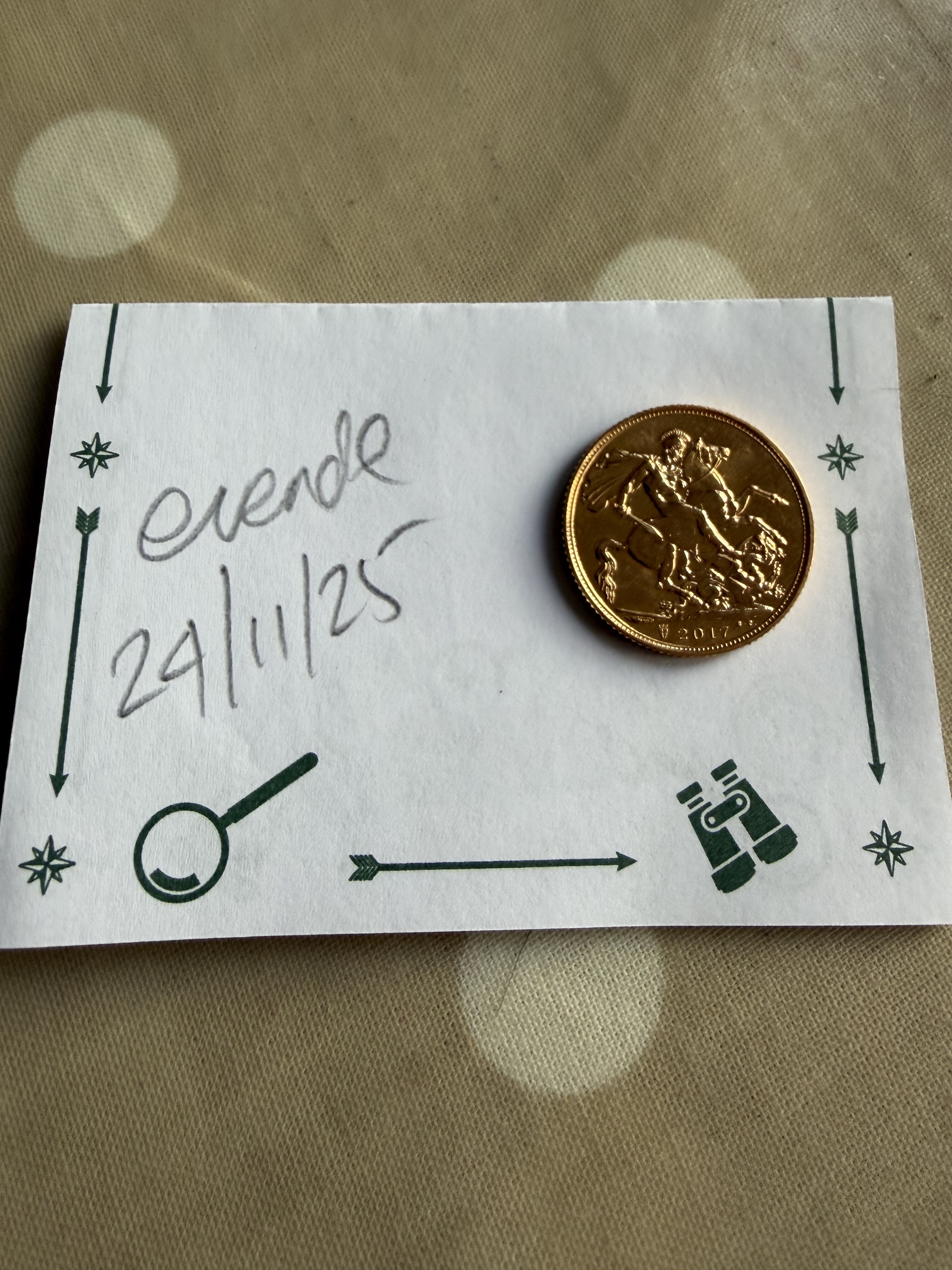 2017 Sovereign - £755 posted RMSD - UK (Ungraded) - The Silver Forum