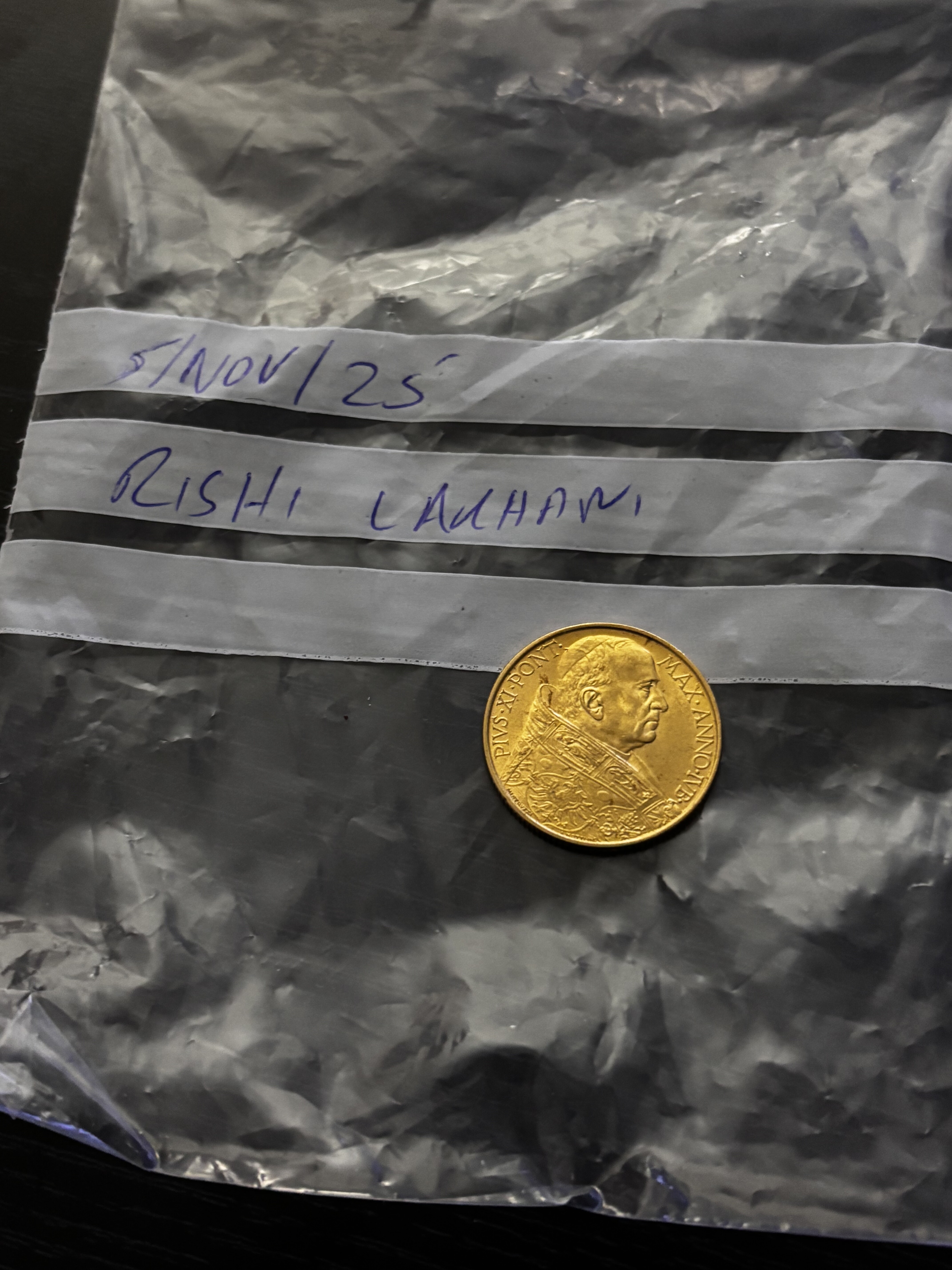 Ultra rare vatican city gold 100 lire 1933 - UK (Ungraded) - The Silver ...