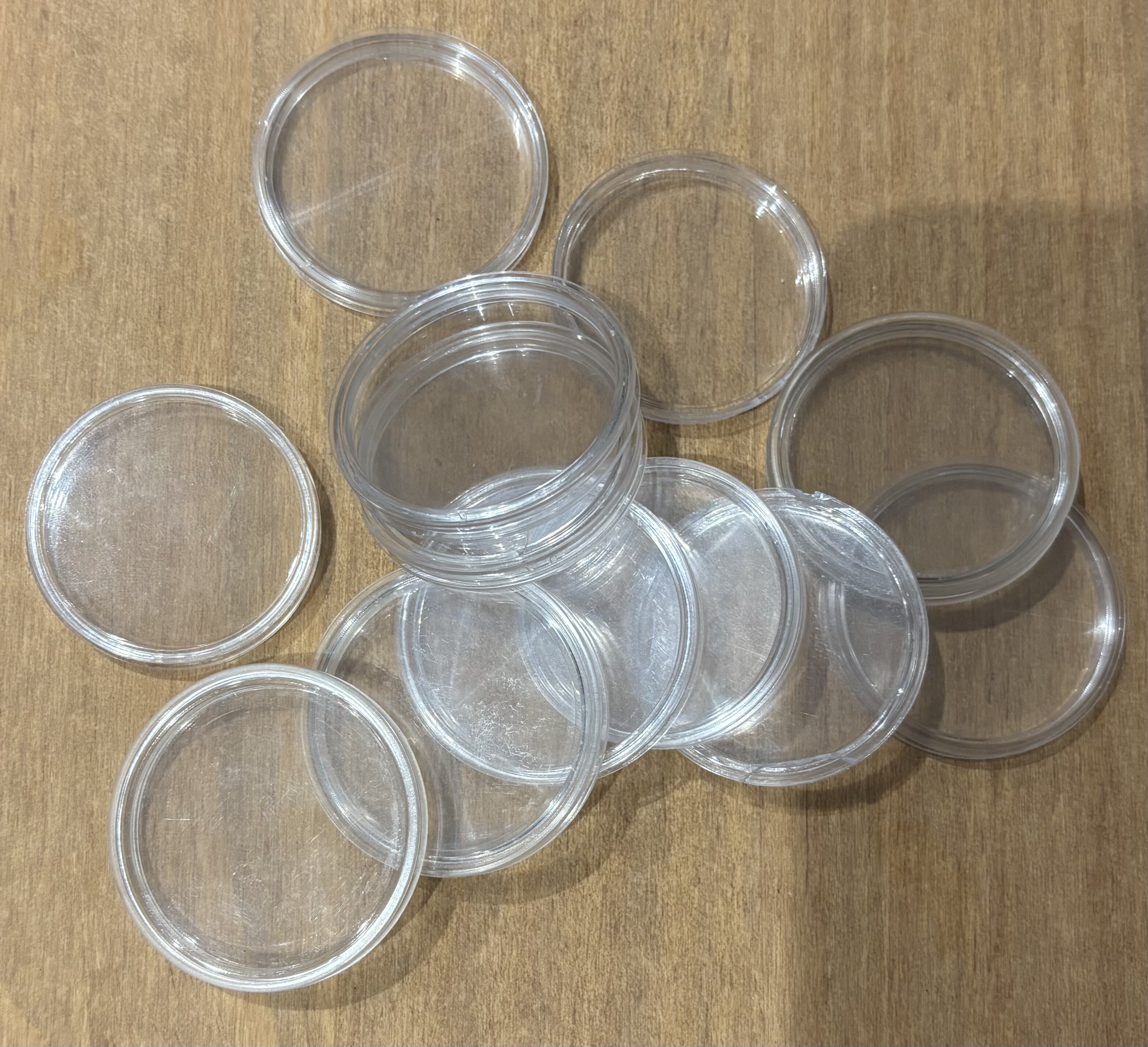 60x Mixed Coin Capsules - Coin Accessories - capsules & cases etc (All ...