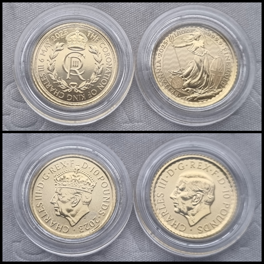 Pair of KC 1/10 Gold Coins - UK (Ungraded) - The Silver Forum