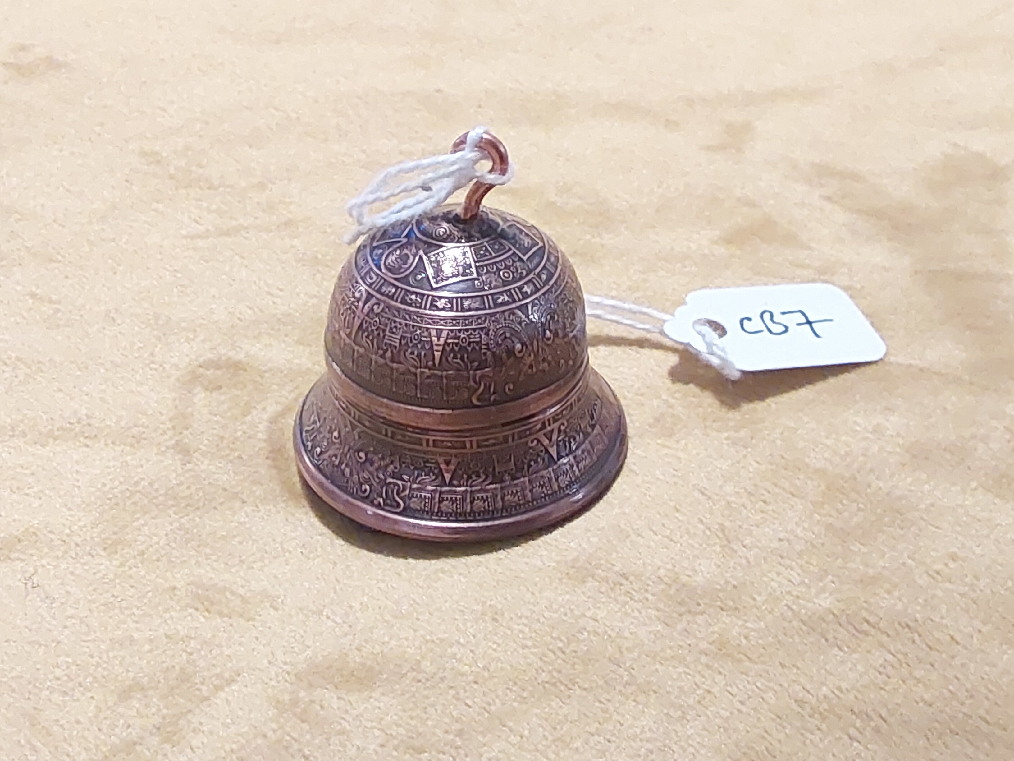 Pure Copper Coin-bells. Handmade hobby items. Good luck or tree ...