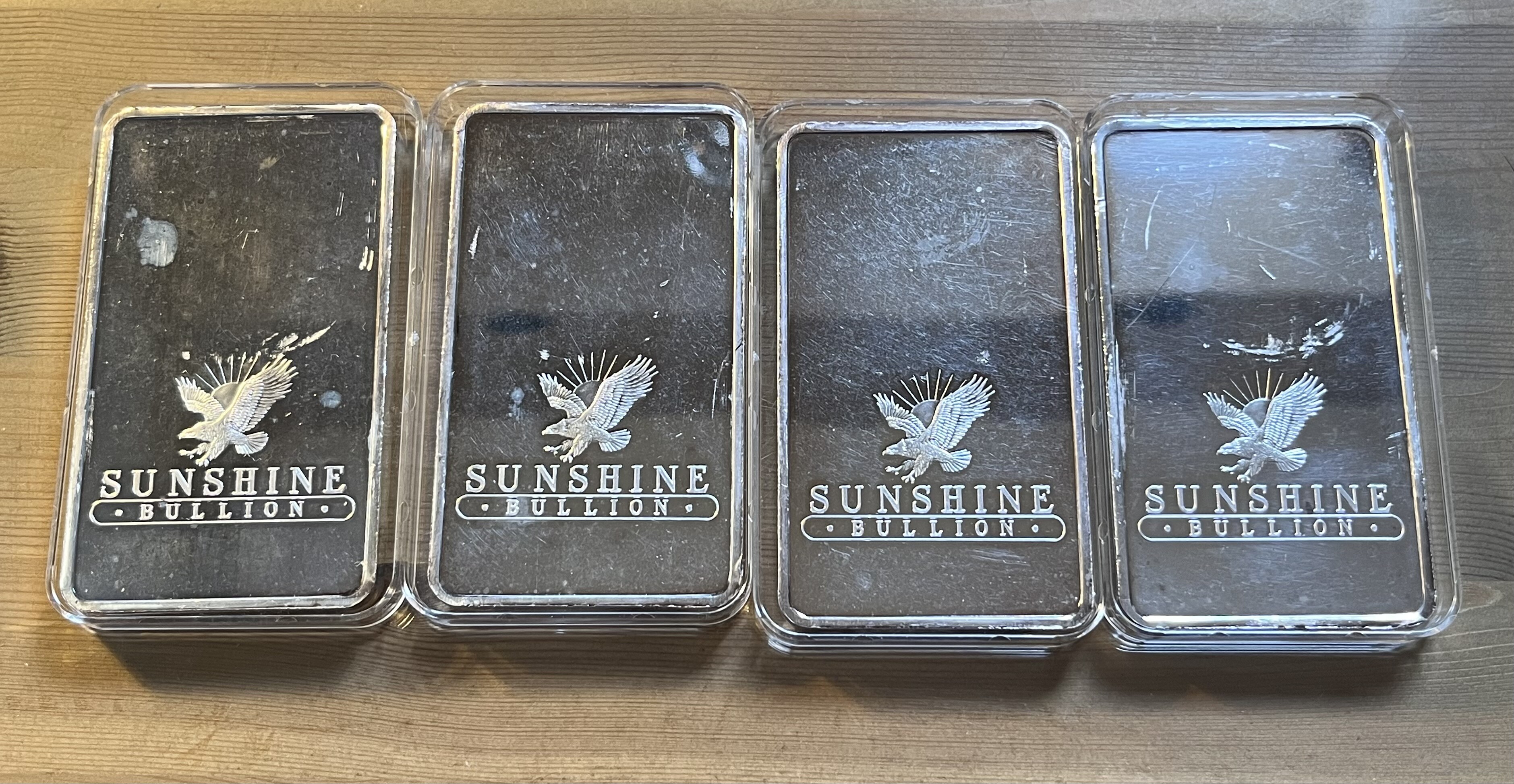 Sunshine Mining 1980's 10 Oz Silver Bars - UK (Ungraded) - The Silver Forum