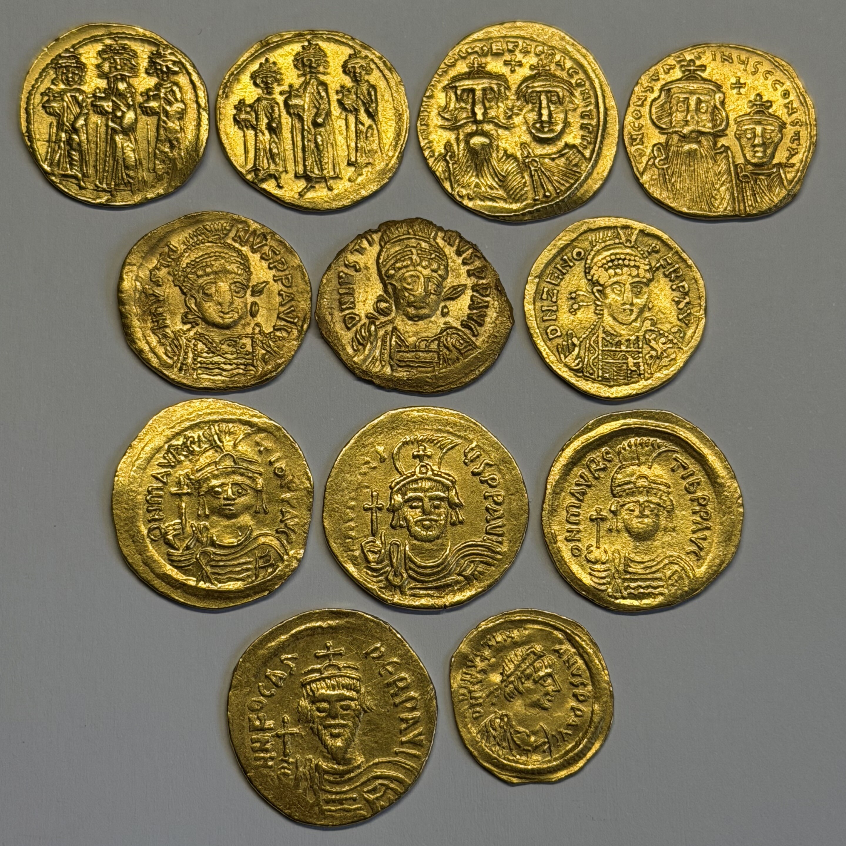 Roman Gold – Gold Solidus Selection – Byzantine Empire – Fantastic ...