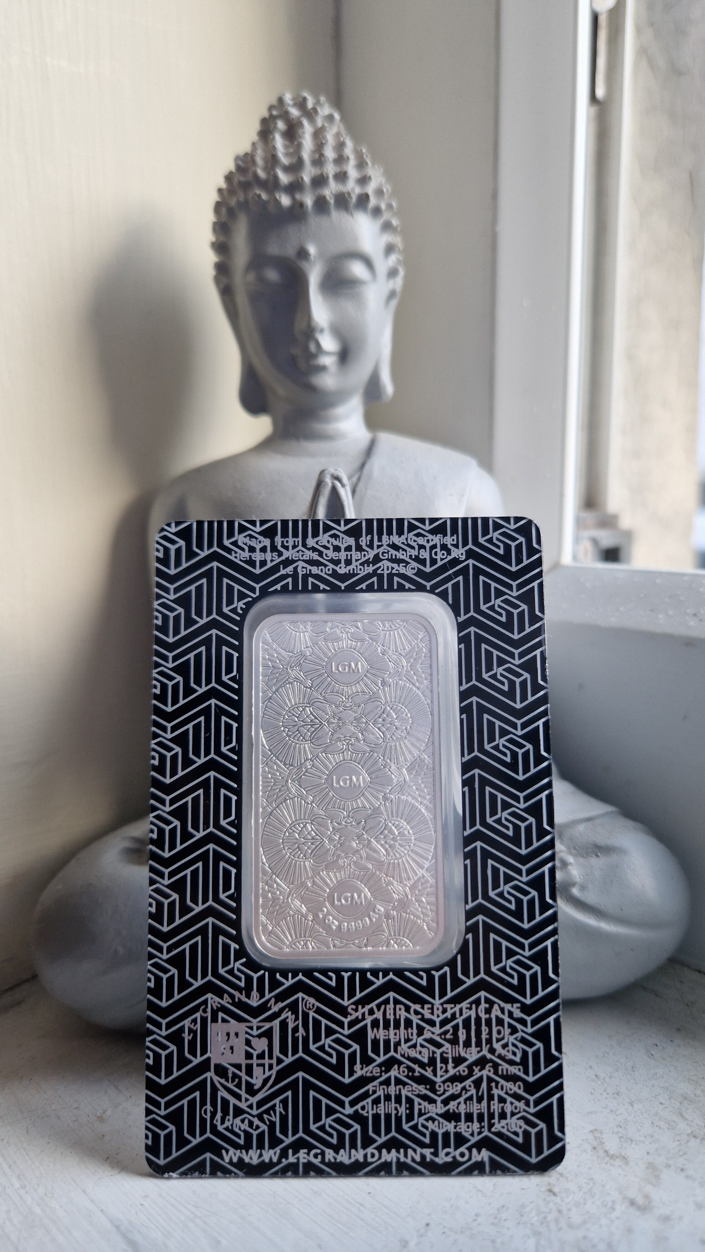 Carded 2oz Silver LGM Fors Fortuna - UK (Ungraded) - The Silver Forum